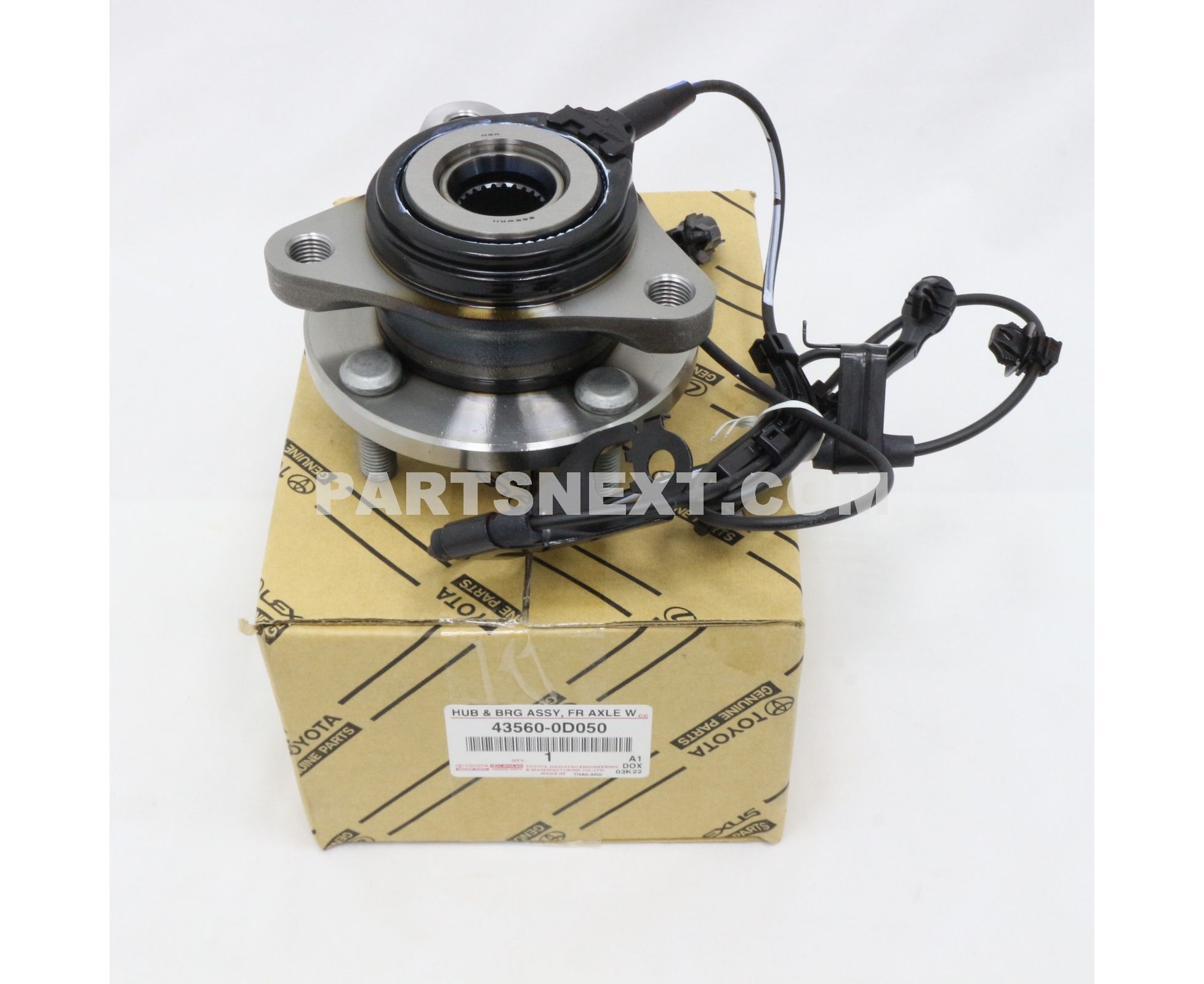 Toyota :: 43560-0D050 HUB SUB-ASSY, FRONT AXLE, LH