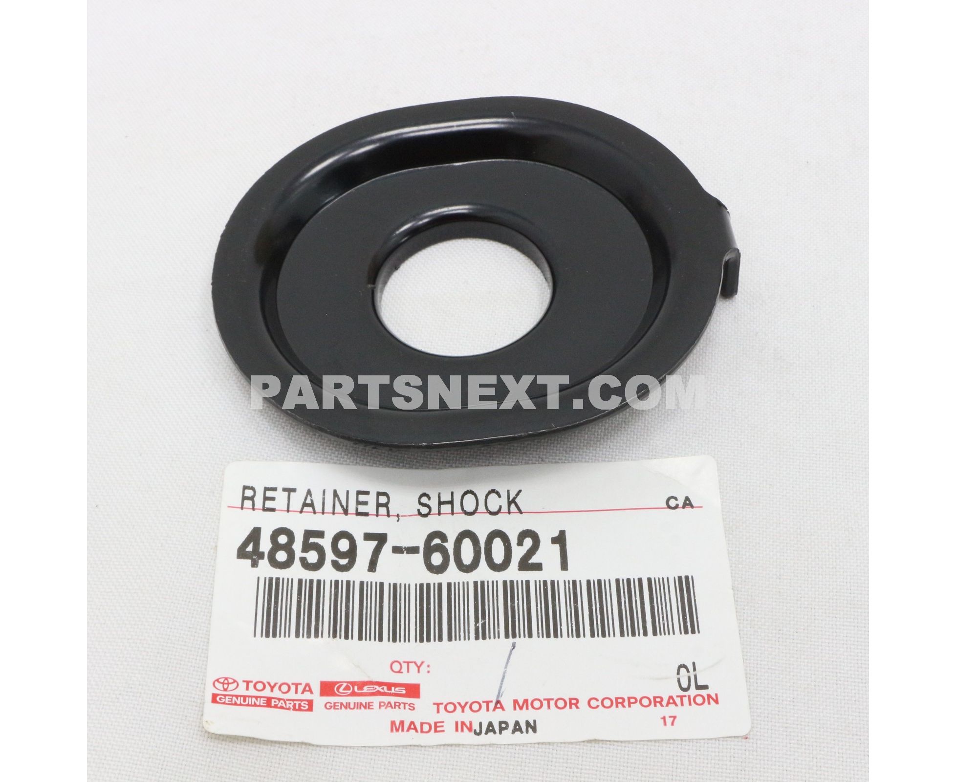 Toyota :: 48597-60021 RETAINER, SHOCK ABSORBER CUSHION