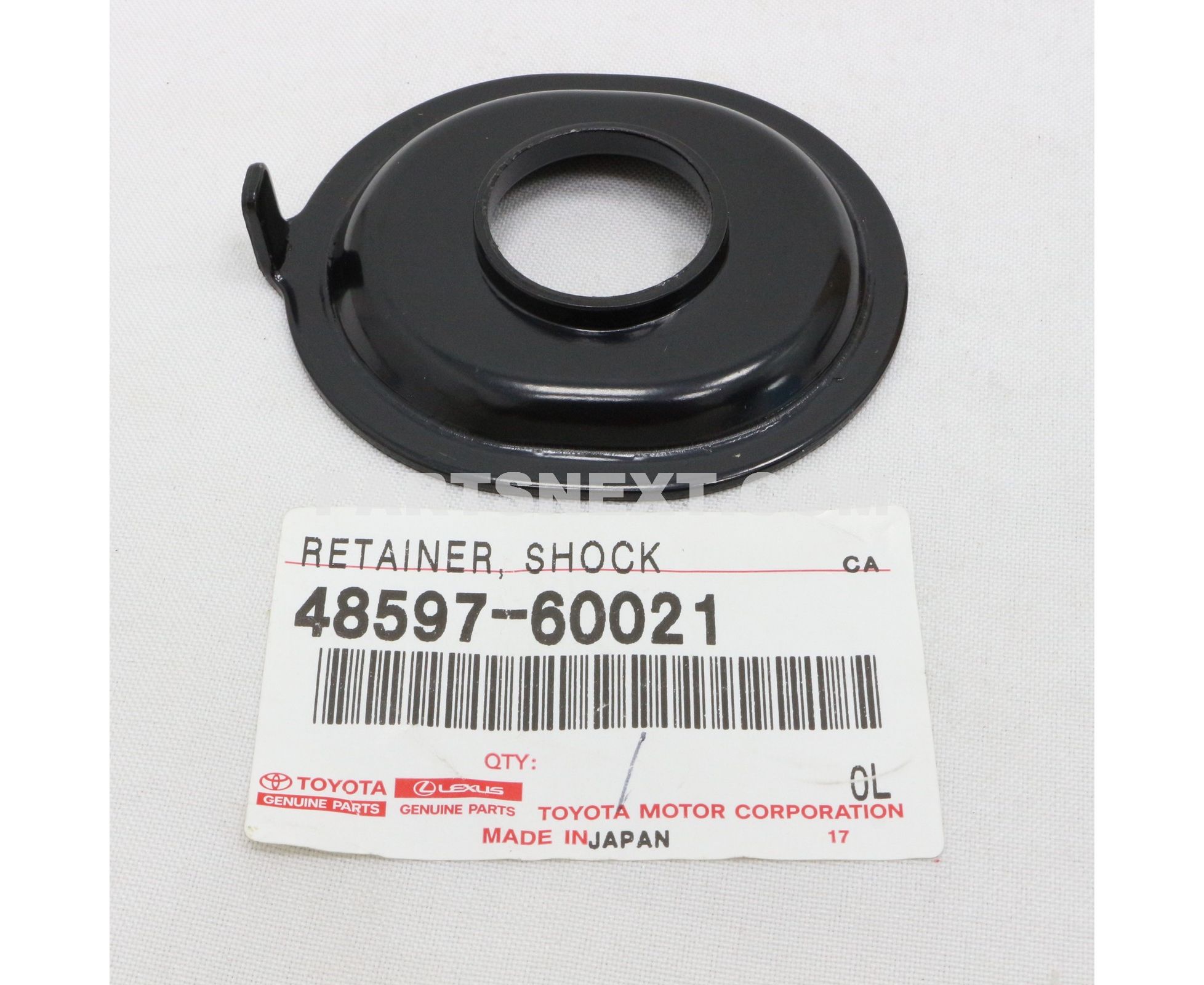 Toyota :: 48597-60021 RETAINER, SHOCK ABSORBER CUSHION