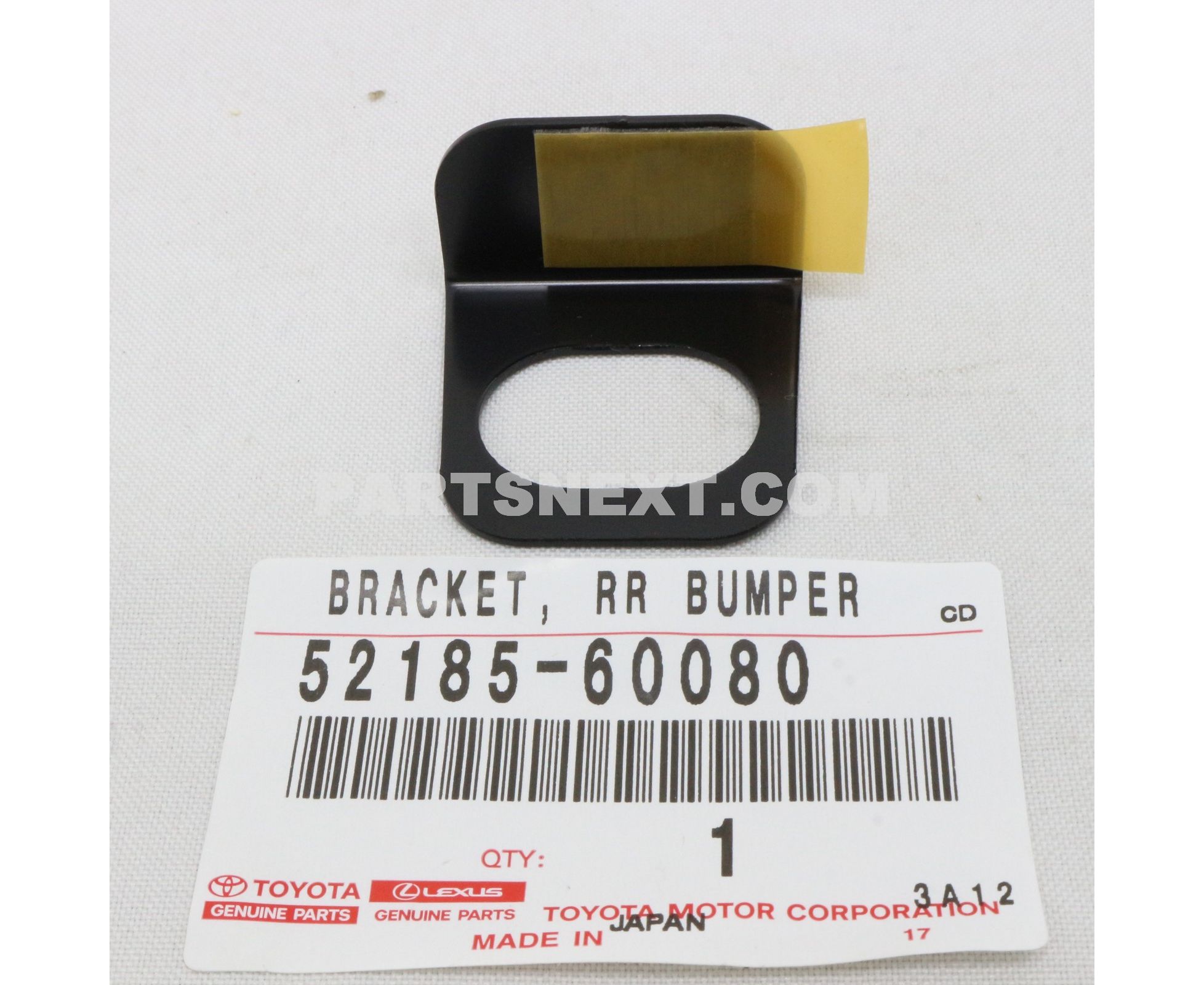 Toyota :: 52185-60080 BRACKET, REAR BUMPER SIDE MOUNTING, RH/LH