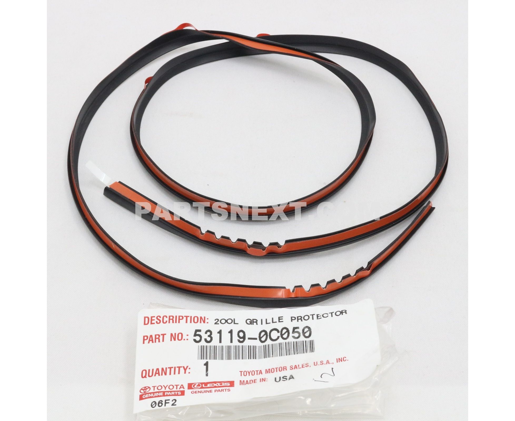 Toyota :: 53119-0C050 PROTECTOR, RADIATOR GRILLE