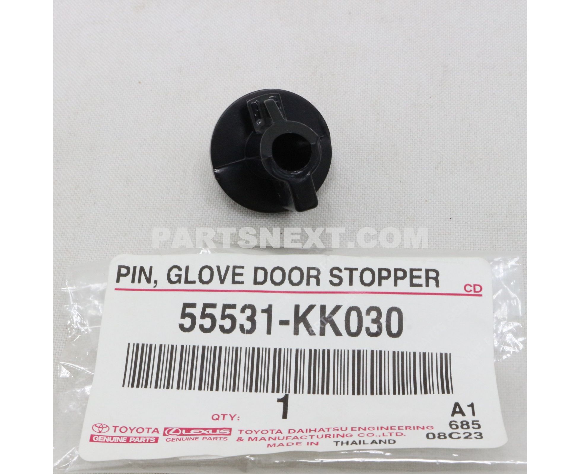 Toyota :: 55531-KK030 PIN, GLOVE DOOR STOP
