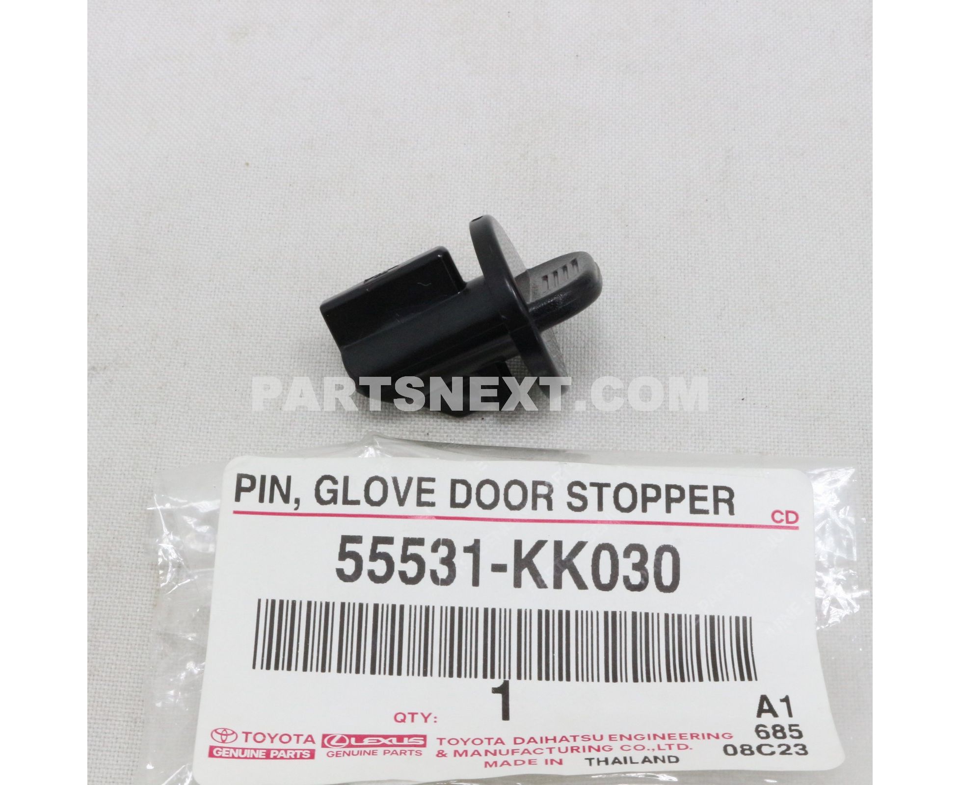 Toyota :: 55531-KK030 PIN, GLOVE DOOR STOP