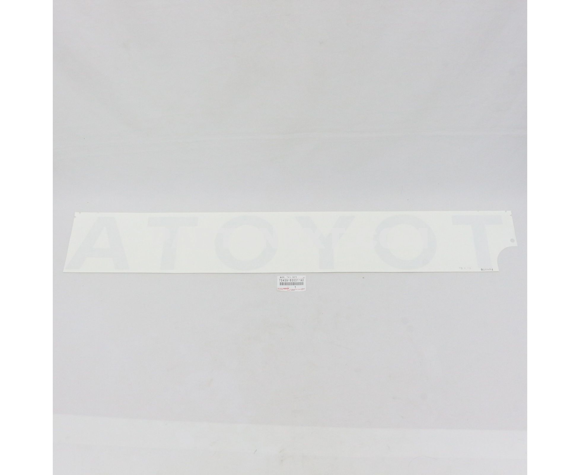 Toyota :: 75459-60031-A2 MARK, TAIL GATE