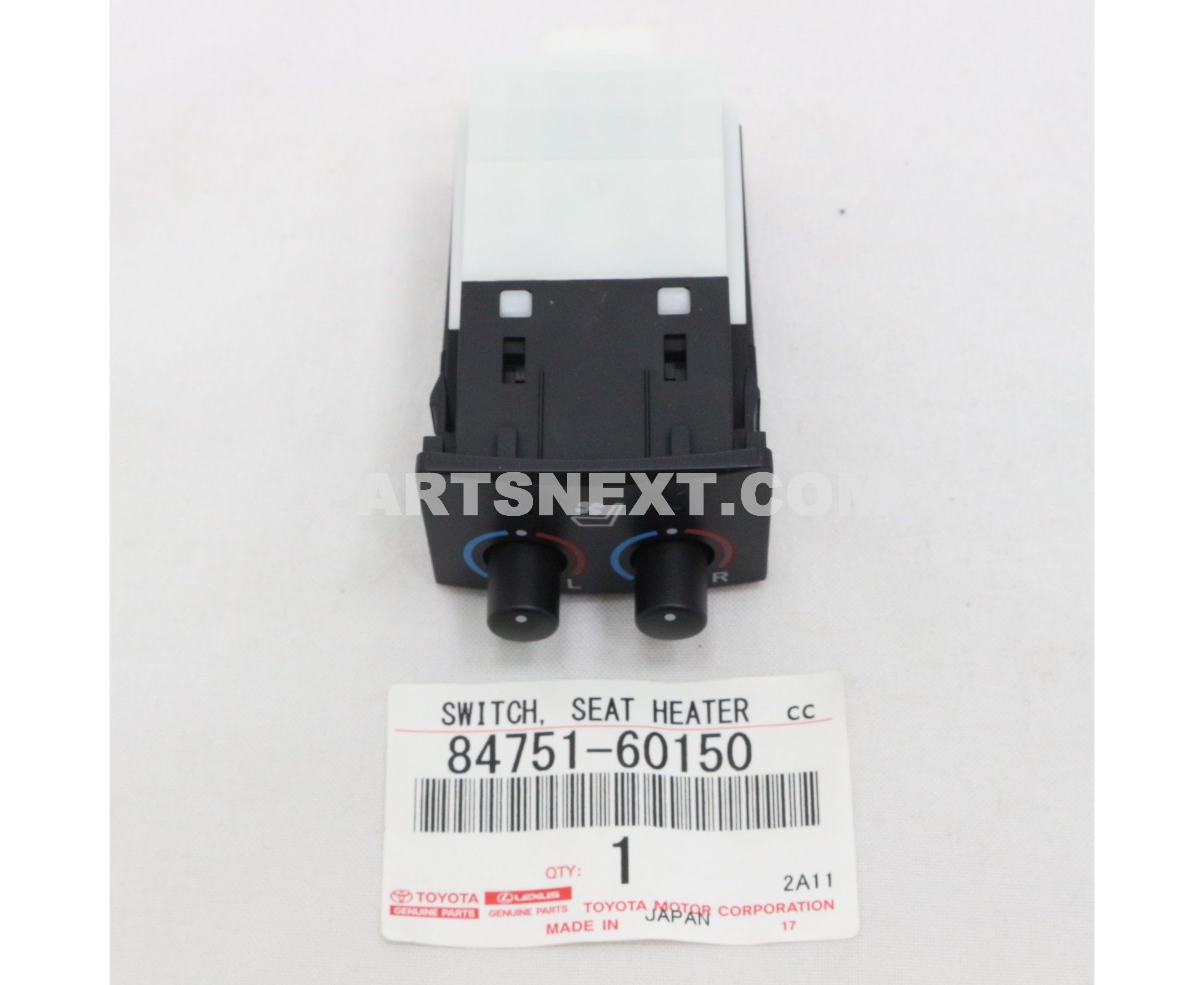 Toyota :: 84751-60150 SWITCH, SEAT HEATER