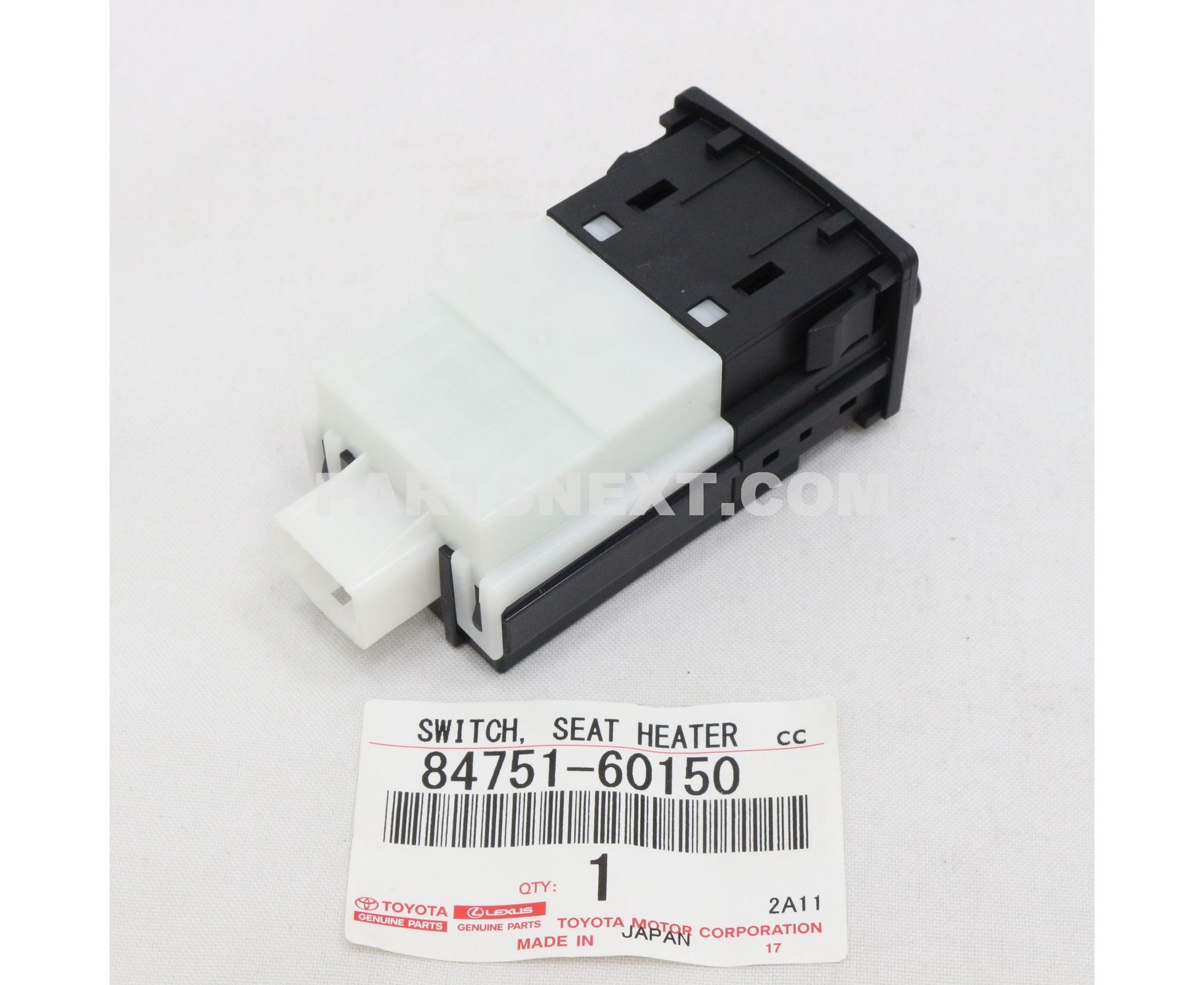 Toyota :: 84751-60150 SWITCH, SEAT HEATER