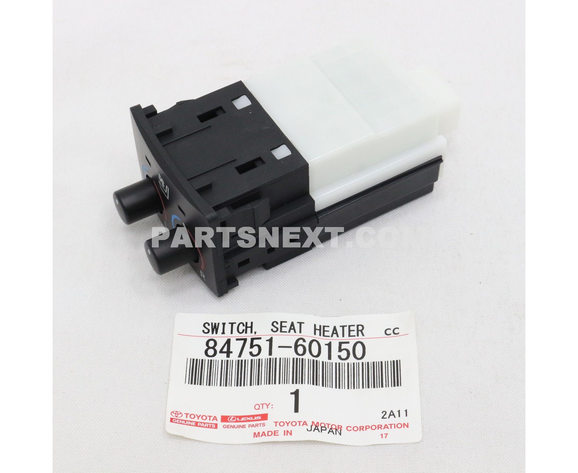 Toyota :: 84751-60150 SWITCH, SEAT HEATER