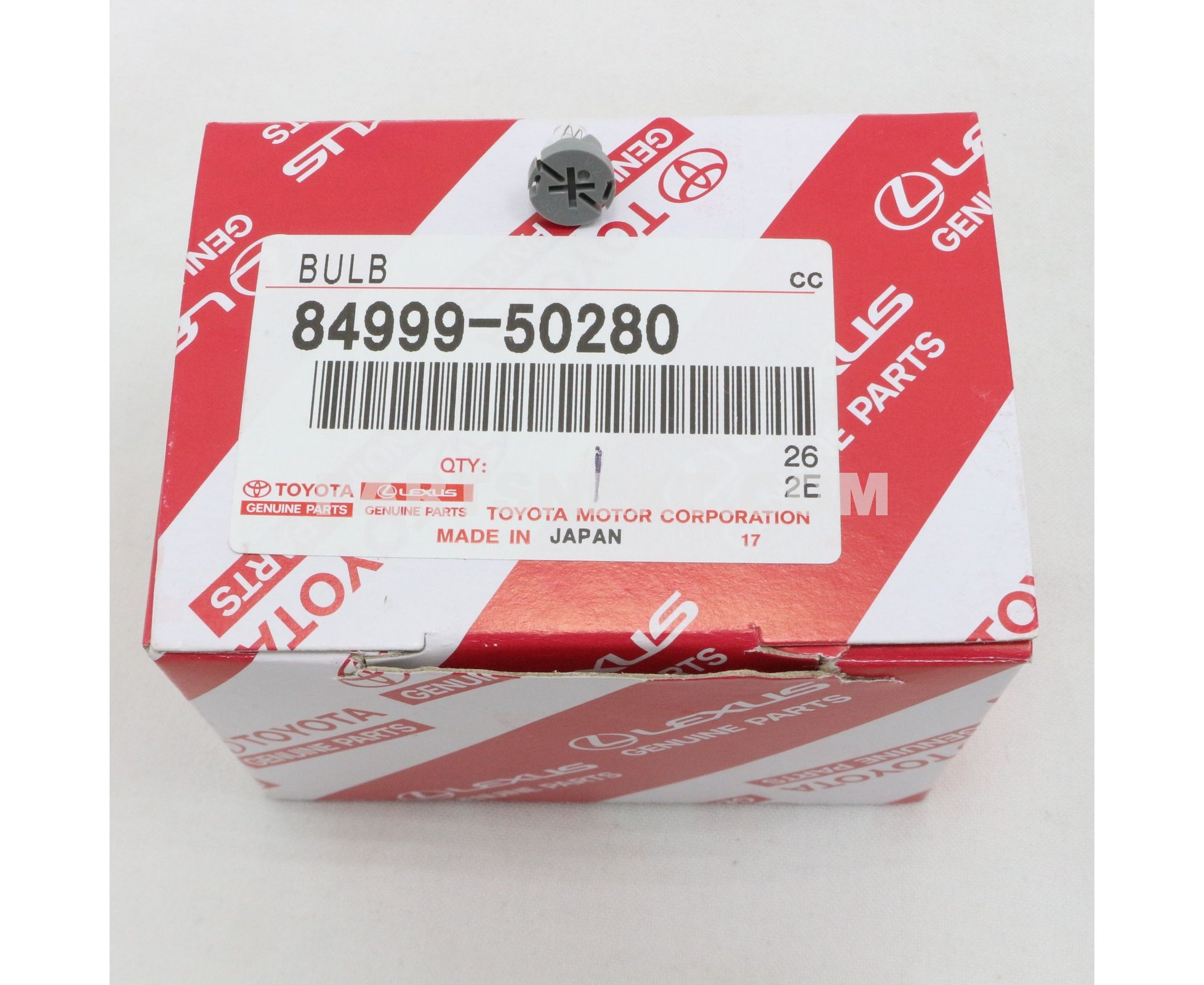 Toyota :: 84999-50280 BULB, ACCESSORY METER