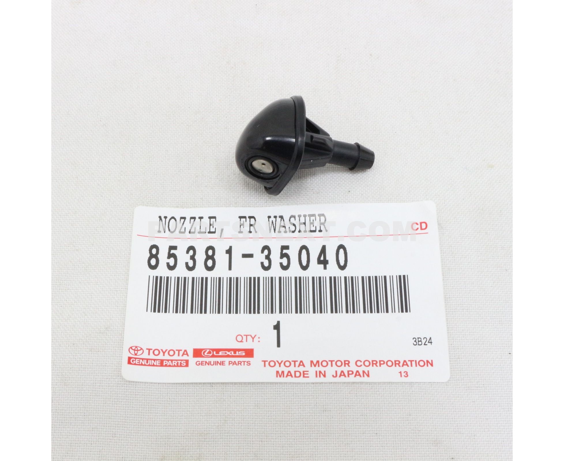 Toyota :: 85381-35040 NOZZLE SUB-ASSY, WASHER