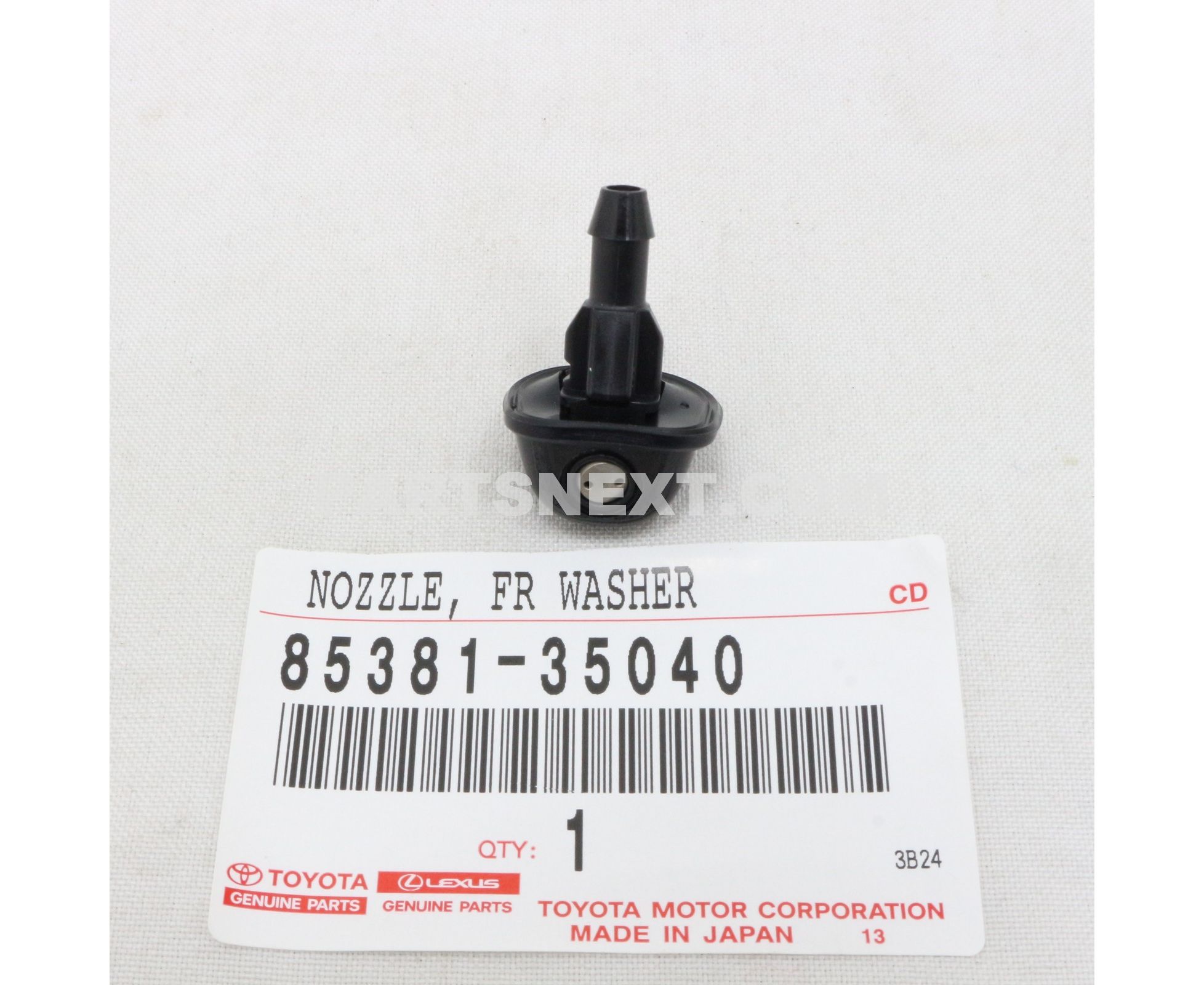 Toyota :: 85381-35040 NOZZLE SUB-ASSY, WASHER