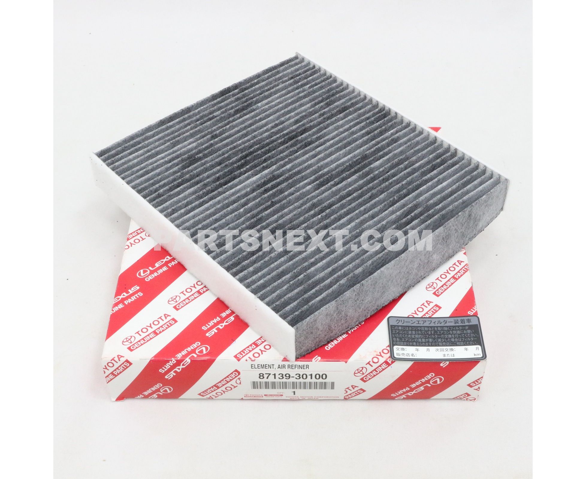 Toyota :: 87139-30100 ELEMENT, AIR REFINER