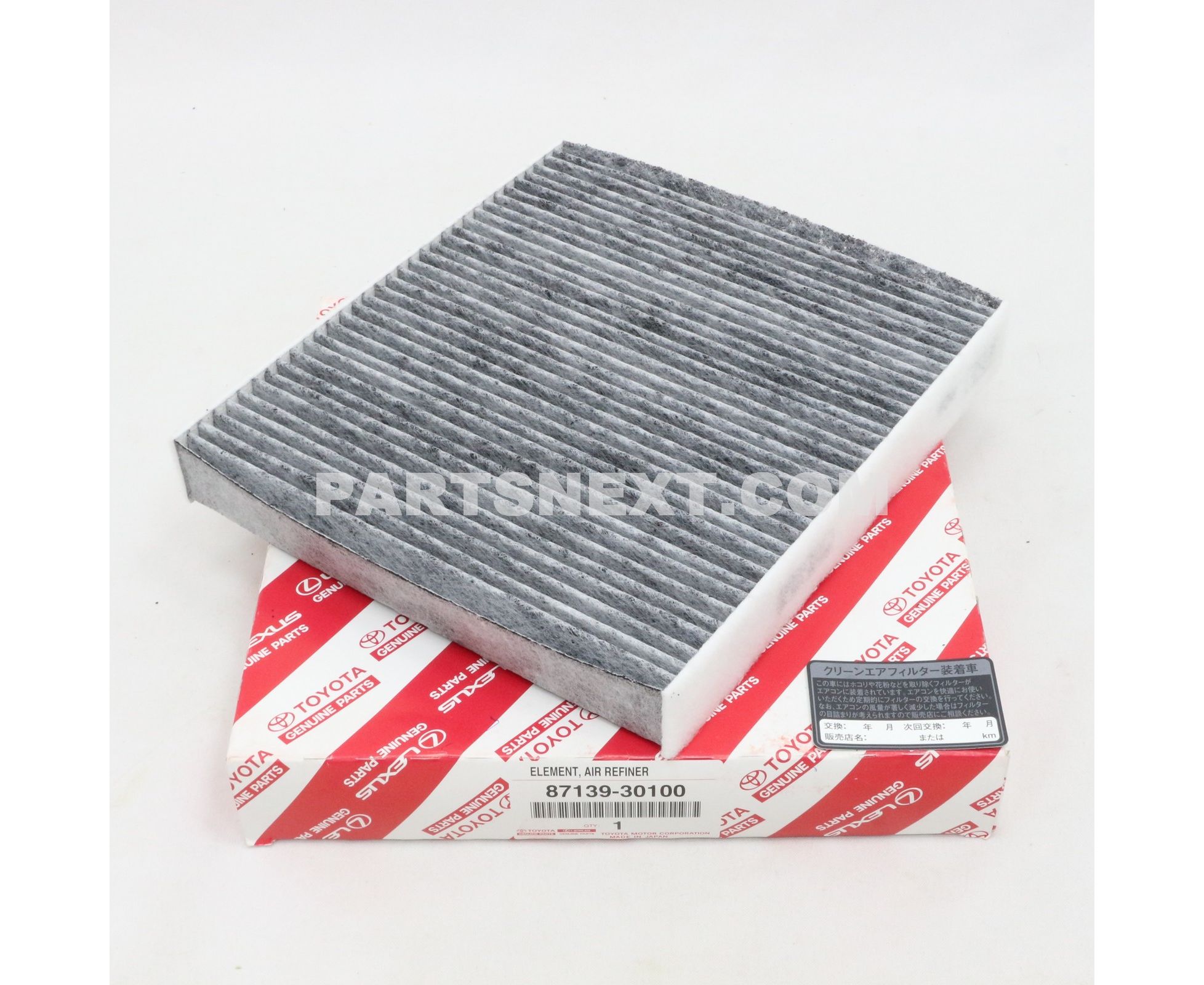Toyota :: 87139-30100 ELEMENT, AIR REFINER