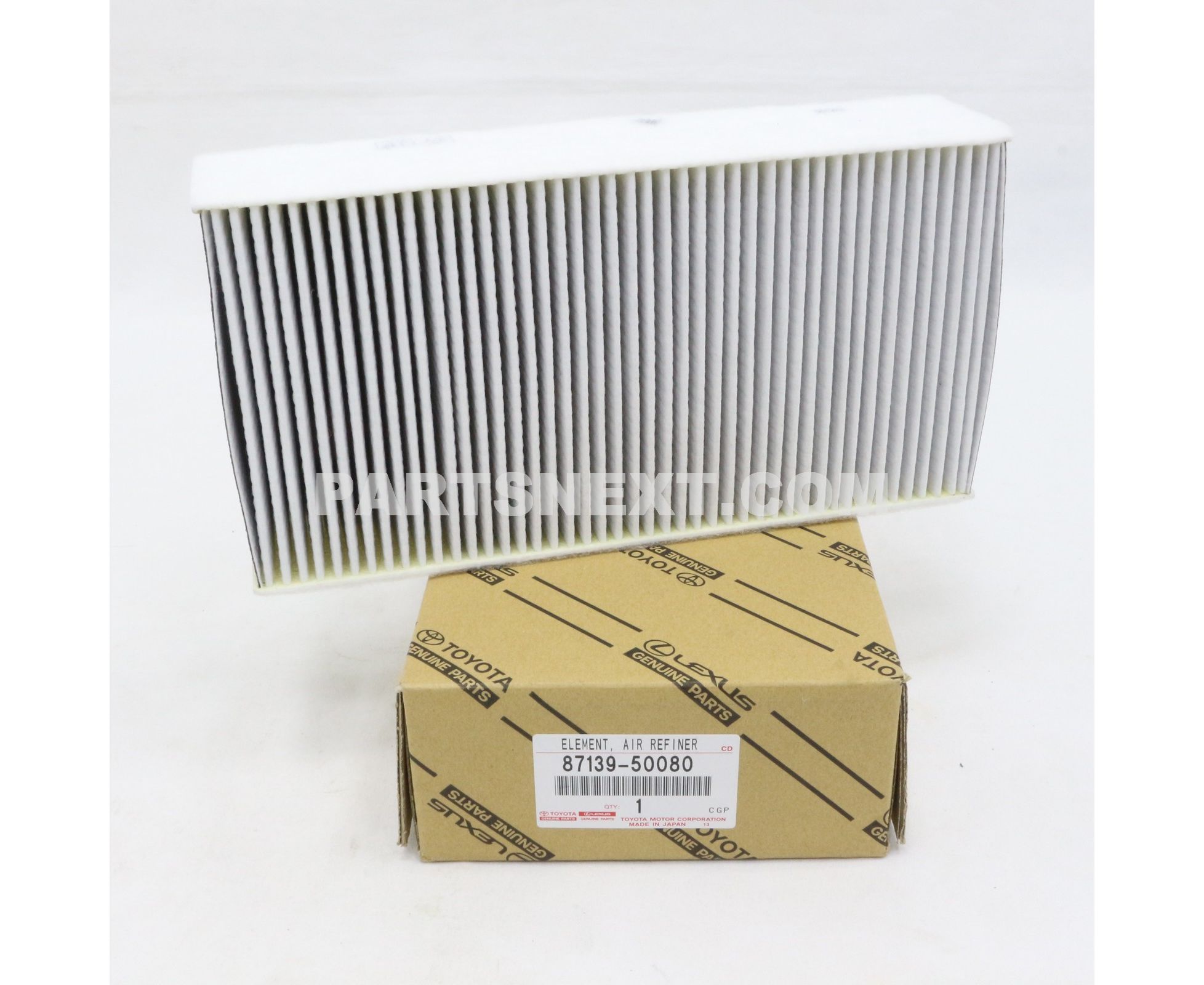 Toyota :: 87139-50080 FILTER, AIR PURIFIER