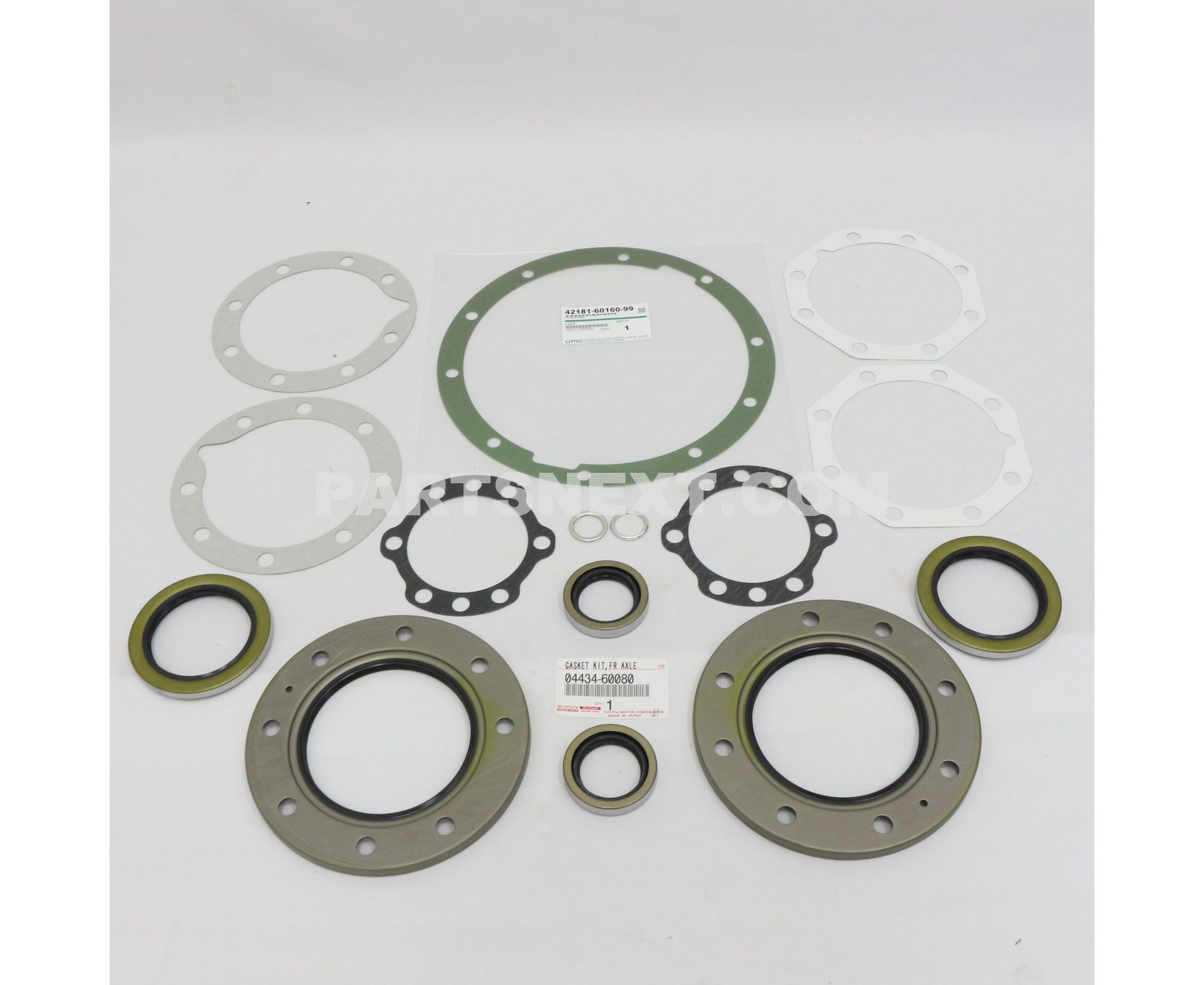 Toyota :: 04434-60080 GASKET KIT, FRONT AXLE OVERHAUL