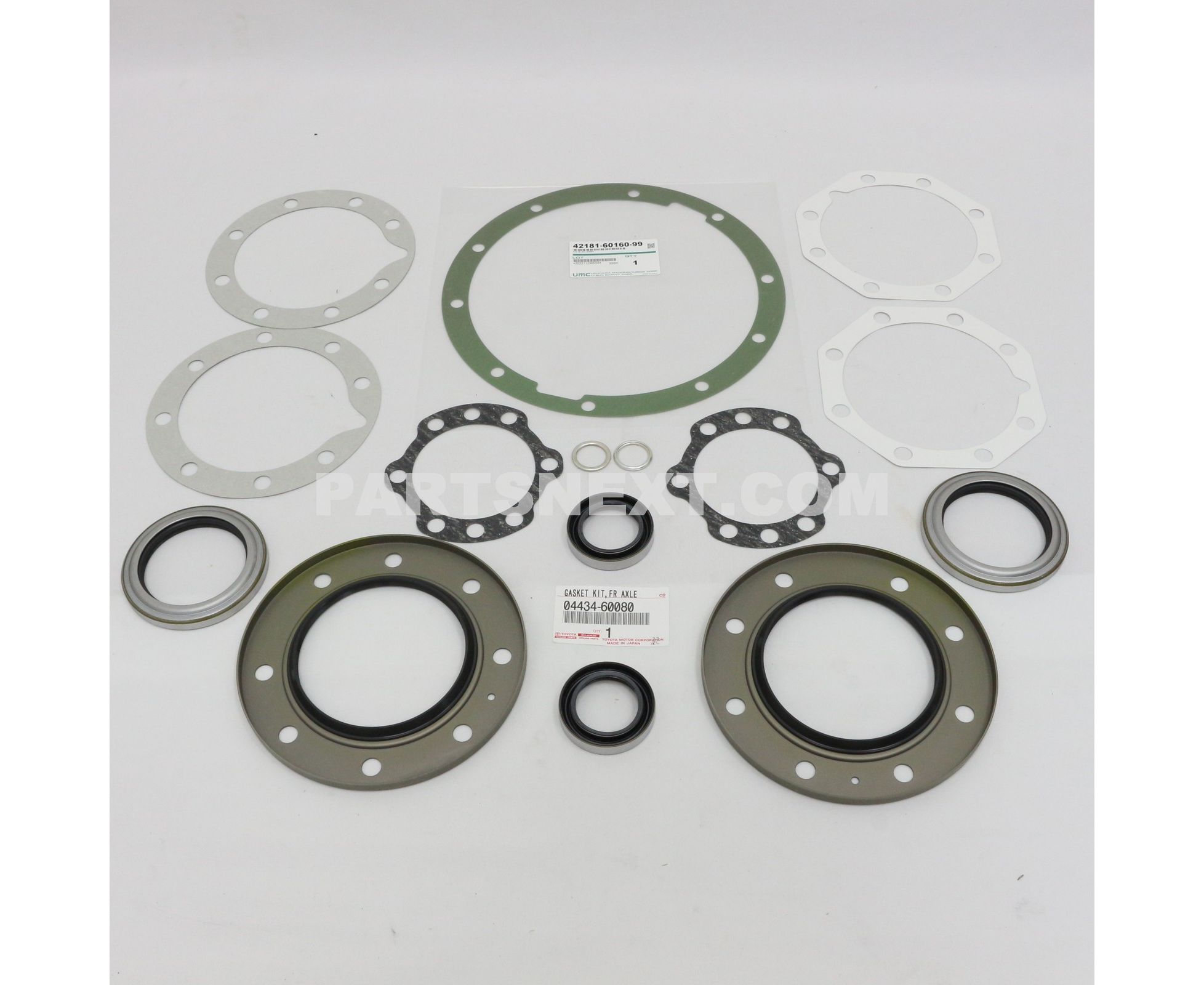 Toyota :: 04434-60080 GASKET KIT, FRONT AXLE OVERHAUL
