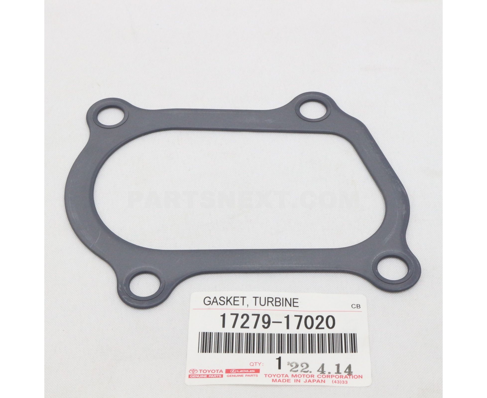 Toyota :: 17279-17020 GASKET, TURBINE OUTLET ELBOW