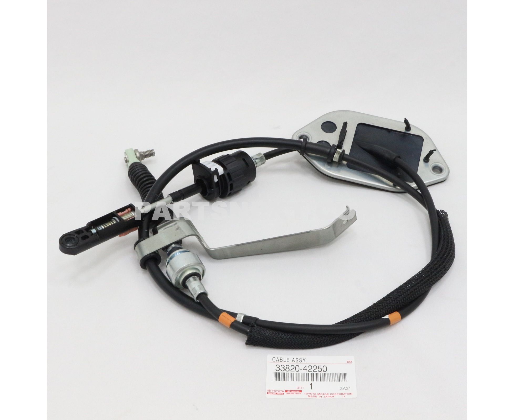 Toyota :: 33820-42250 CABLE ASSY, TRANSMISSION CONTROL