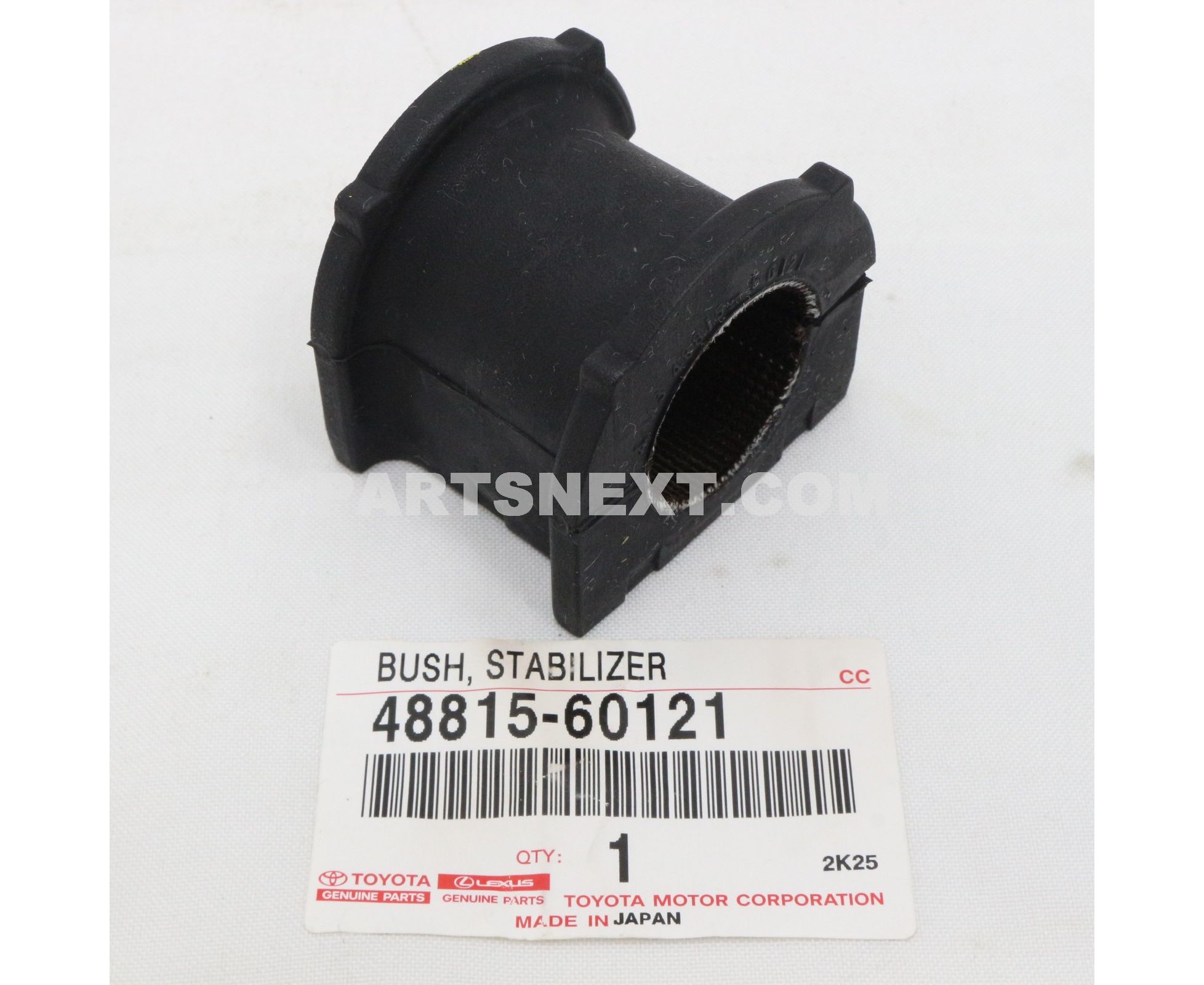 Toyota :: 48815-60121 BUSH, FRONT STABILIZER BAR, NO.1