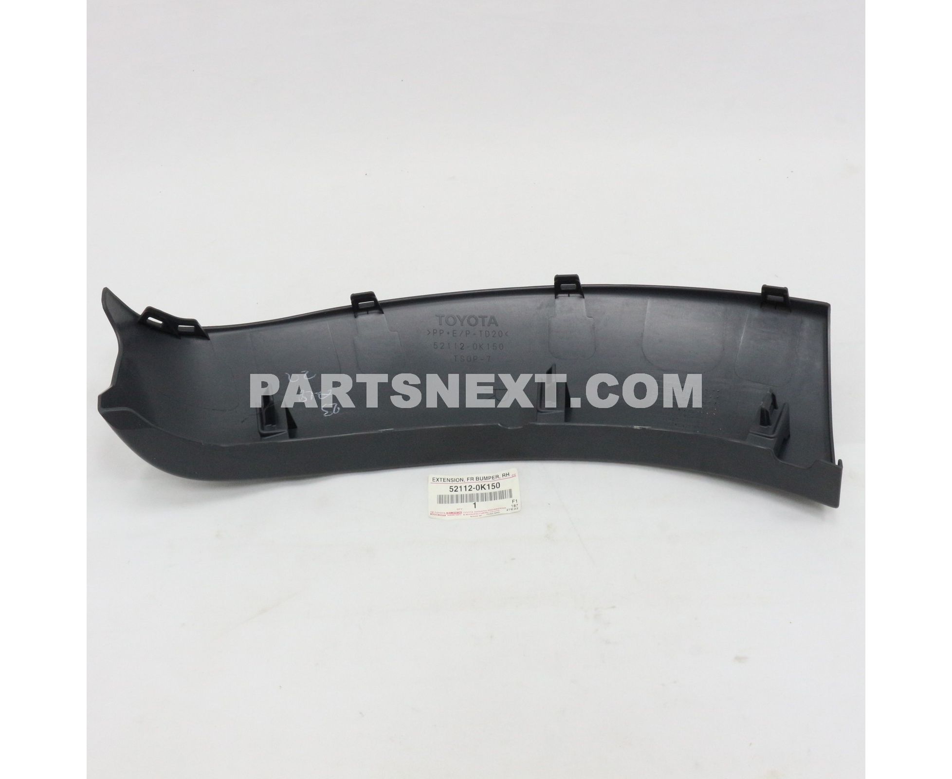 Toyota :: 52112-0K150 EXTENSION, FRONT BUMPER, RH