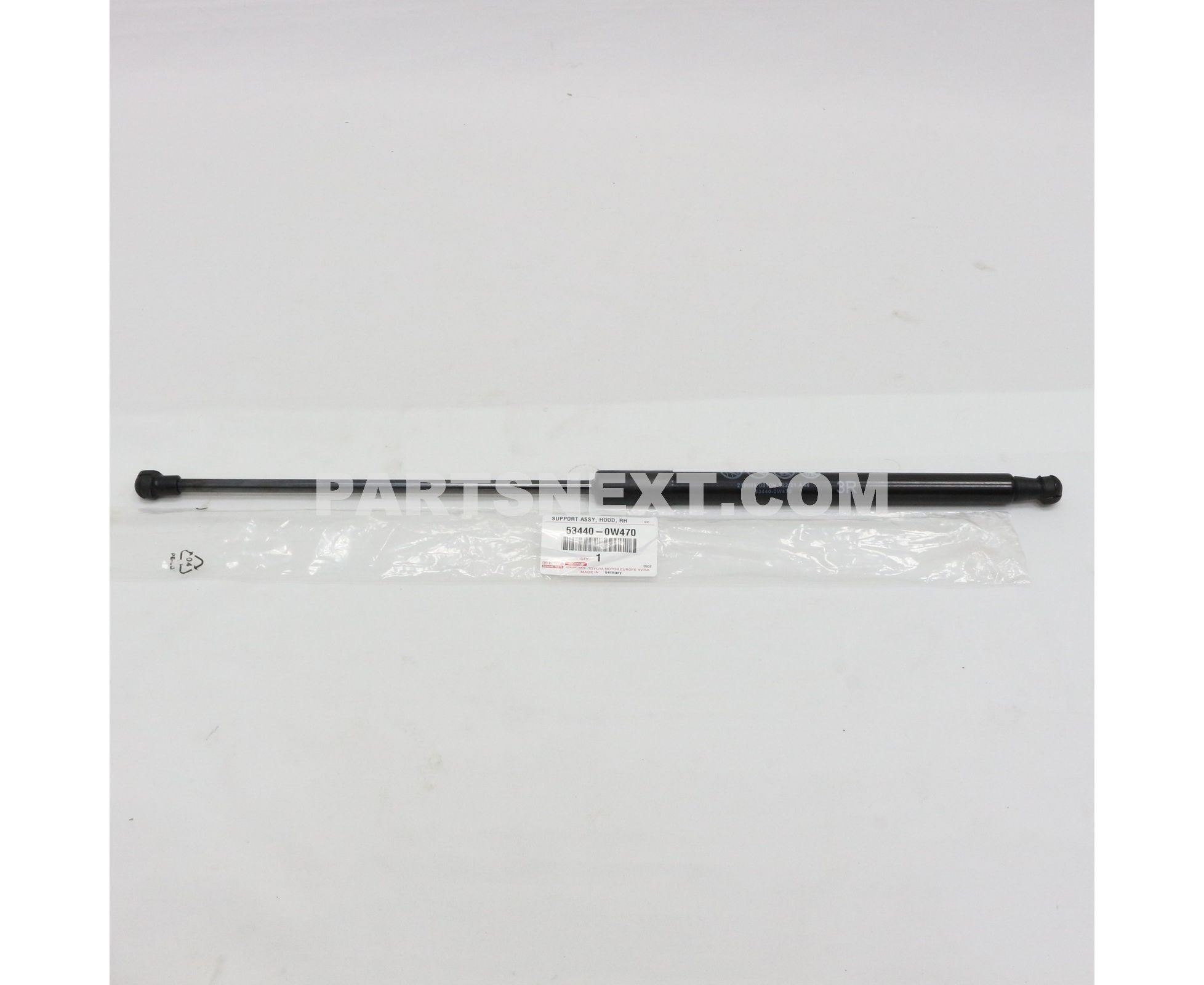 Toyota :: 53440-0W470 SUPPORT ASSY HOOD
