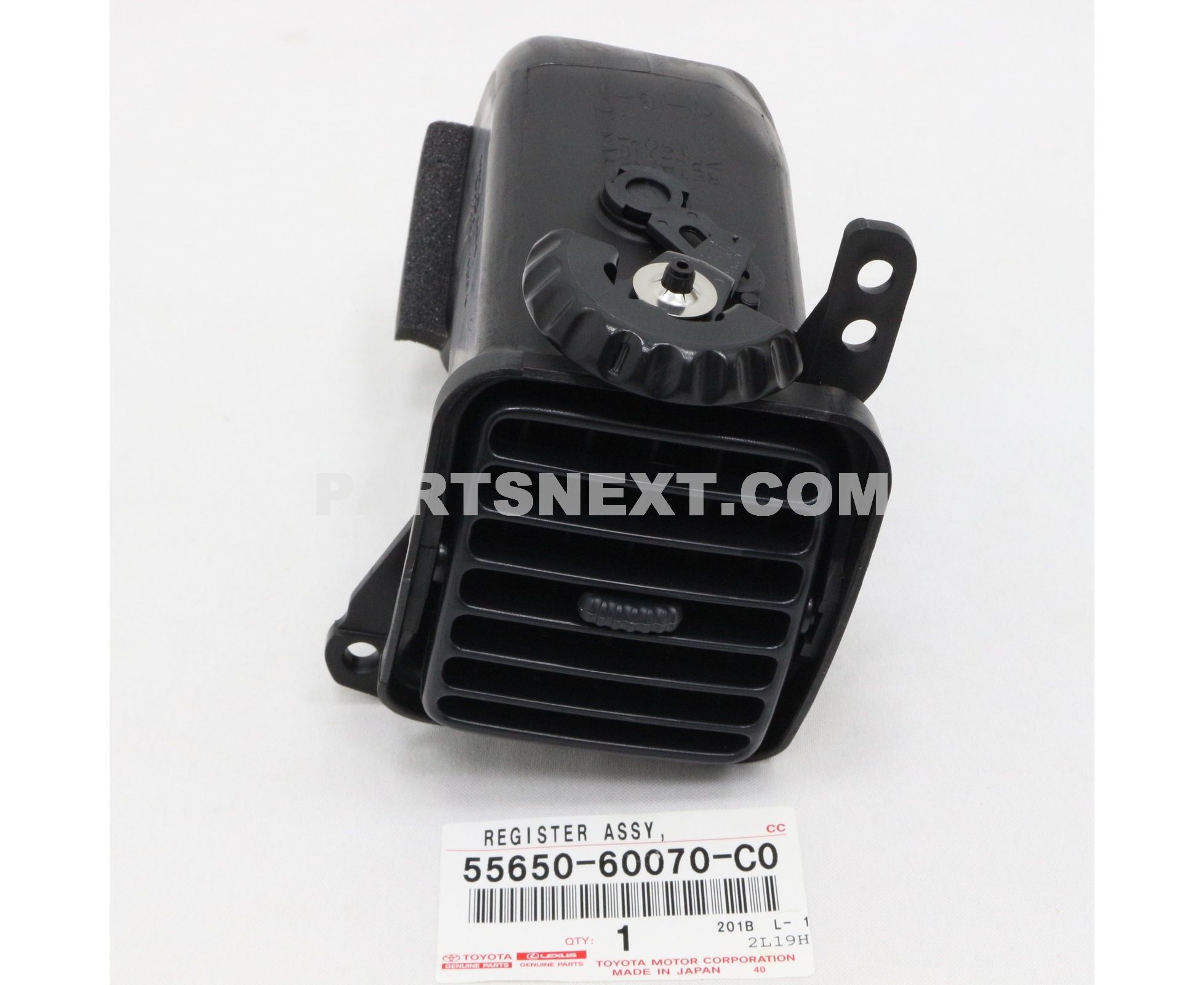 Toyota :: 55650-60070-C0 REGISTER ASSY, INSTRUMENT PANEL, NO.1