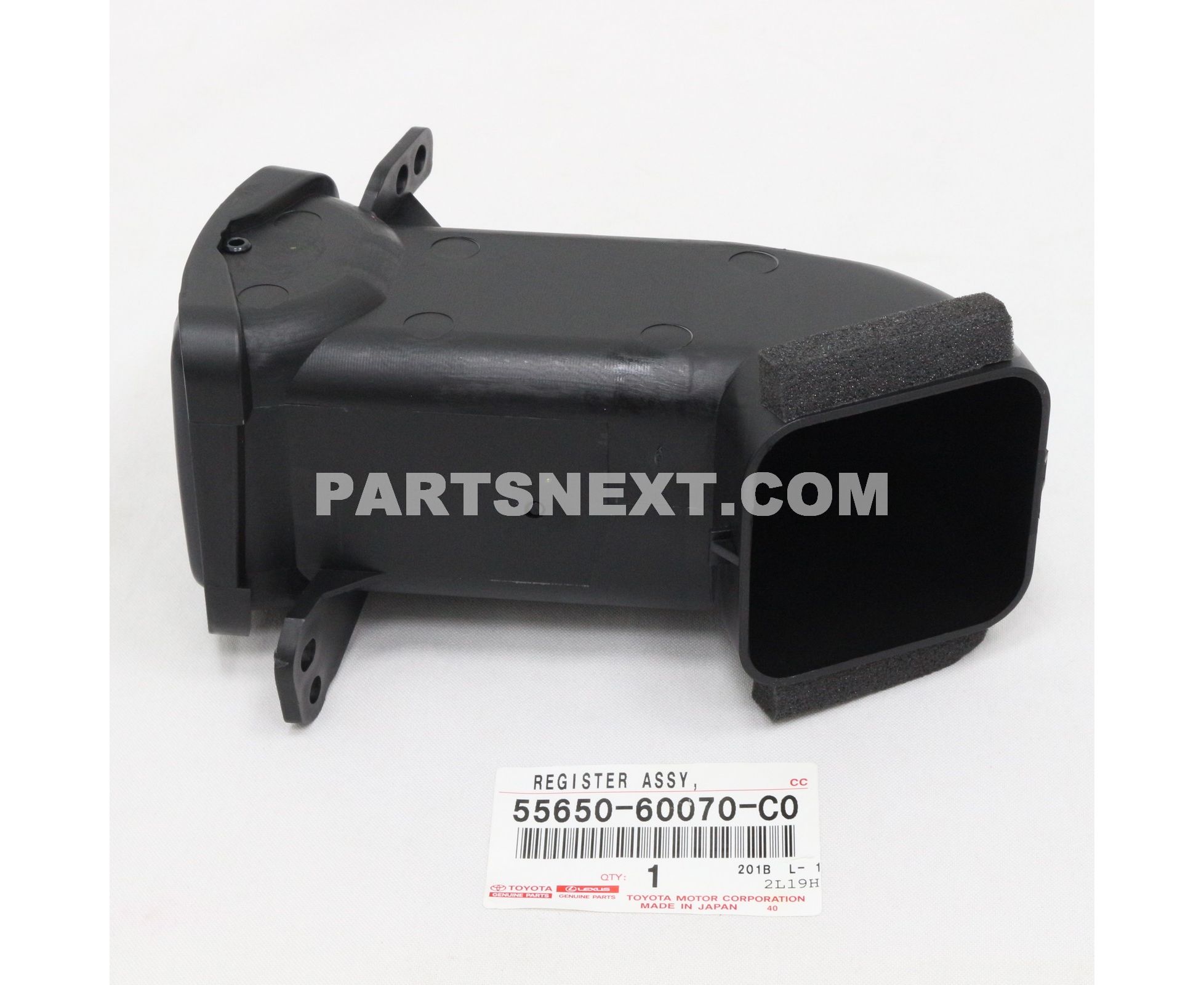 Toyota :: 55650-60070-C0 REGISTER ASSY, INSTRUMENT PANEL, NO.1