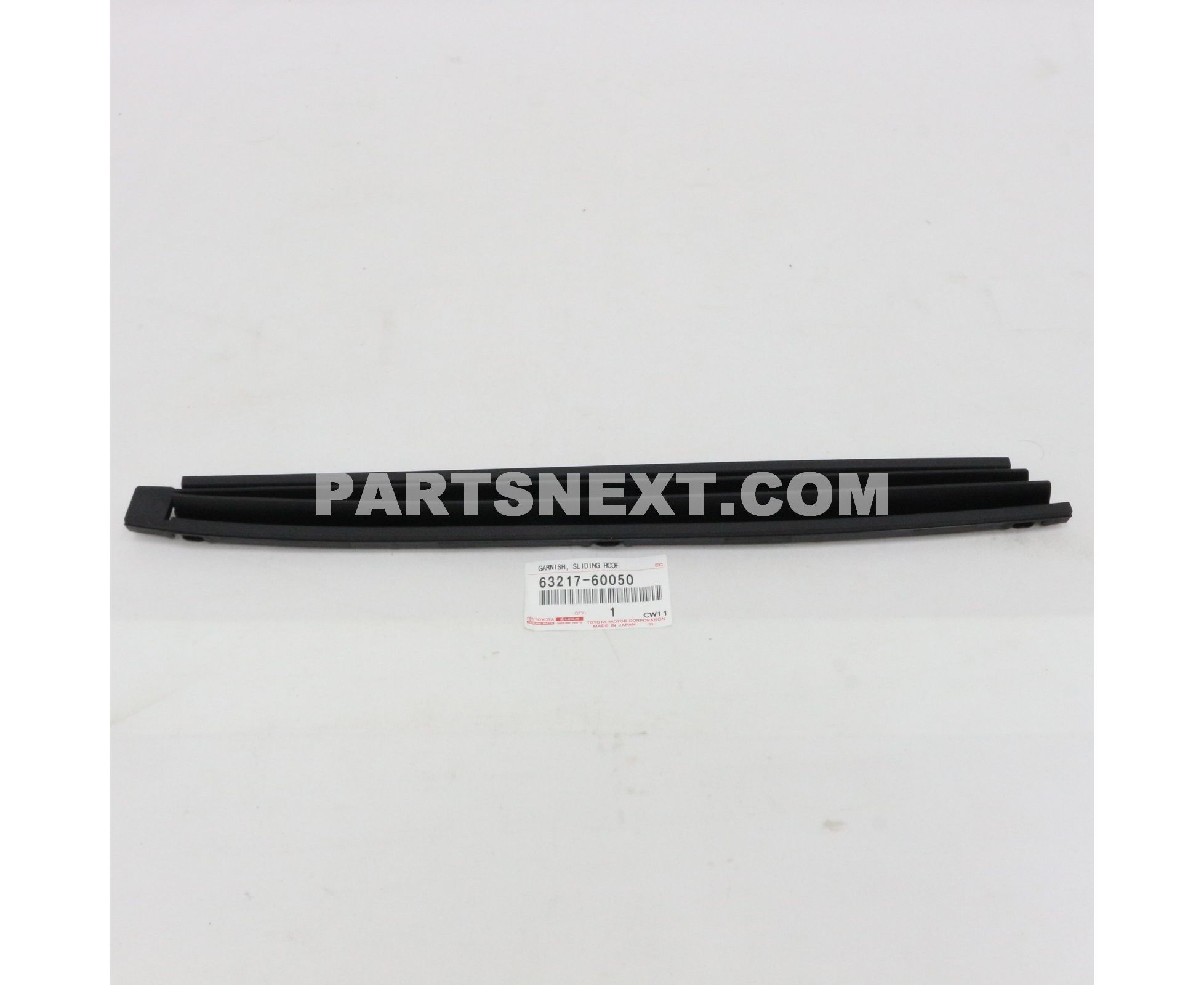 Toyota :: 63217-60050 GARNISH, SLIDING ROOF SIDE, RH