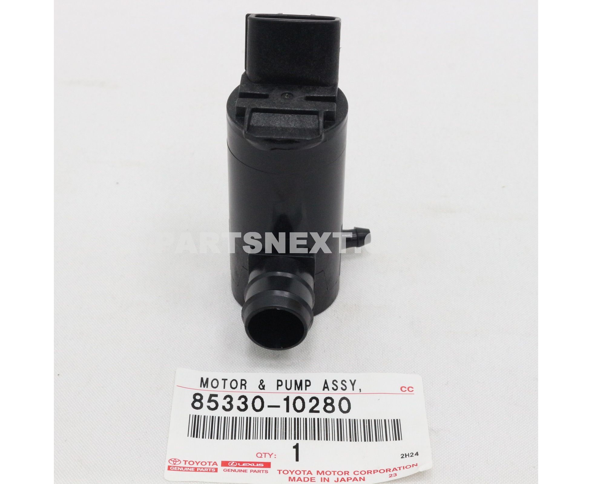 Toyota :: 85330-10280 MOTOR & PUMP ASSY, WINDSHIELD WASHER