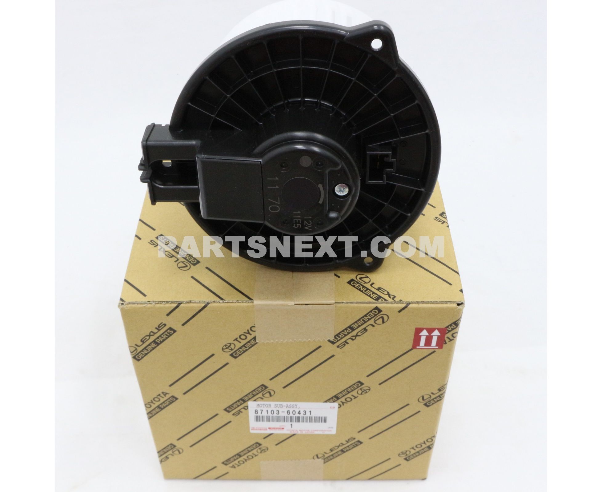 Toyota :: 87103-60431 CASE, HEATER BLOWER