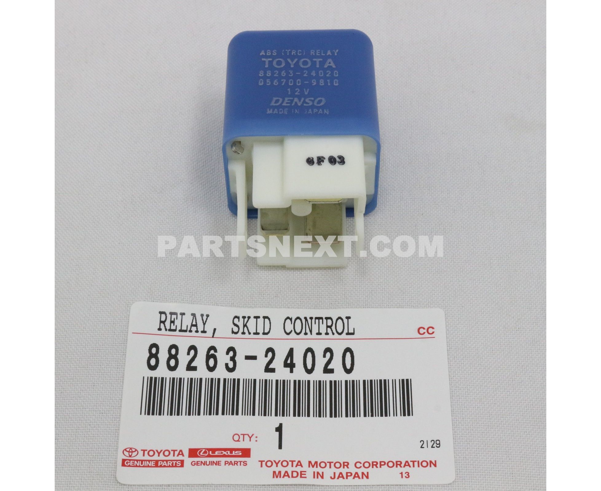 Toyota :: 88263-24020 RELAY ASSY, STARTER