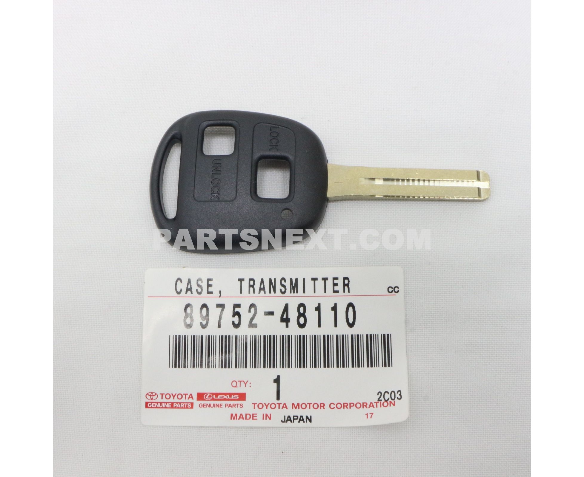 Toyota :: 89752-48110 CASE, TRANSMITTER HOUSING