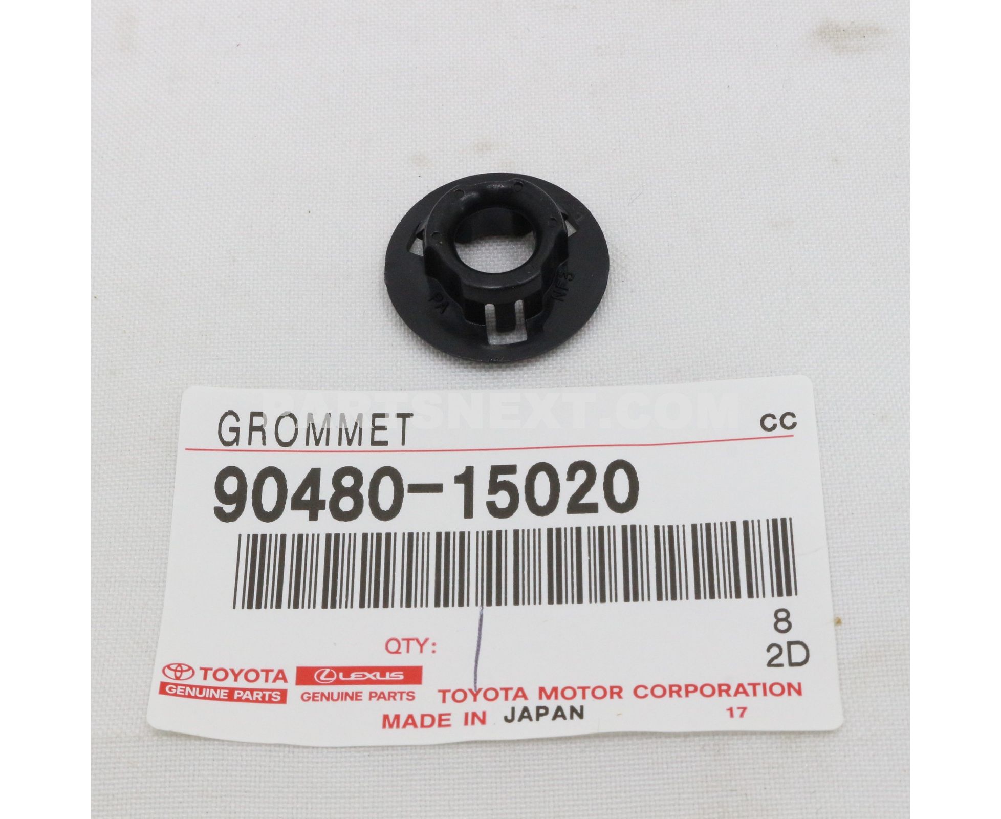 Toyota :: 90480-15020 GROMMET(FOR HOOD SUPPORT ROD)