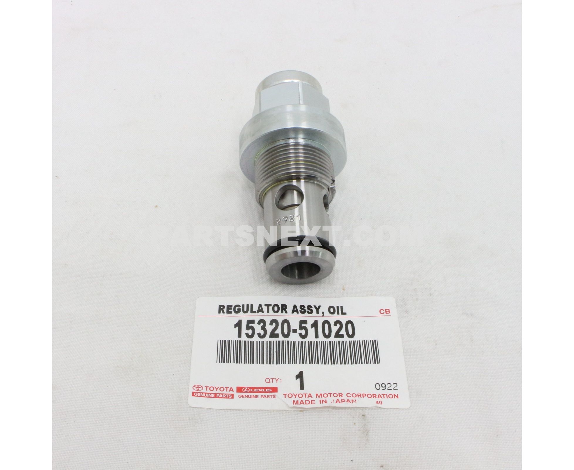 Toyota :: 15320-51020 REGULATOR ASSY, OIL PRESSURE