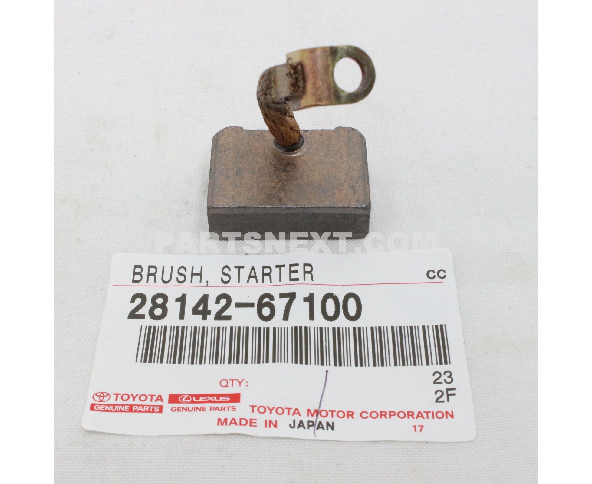Toyota :: 28142-67100 BRUSH, STARTER