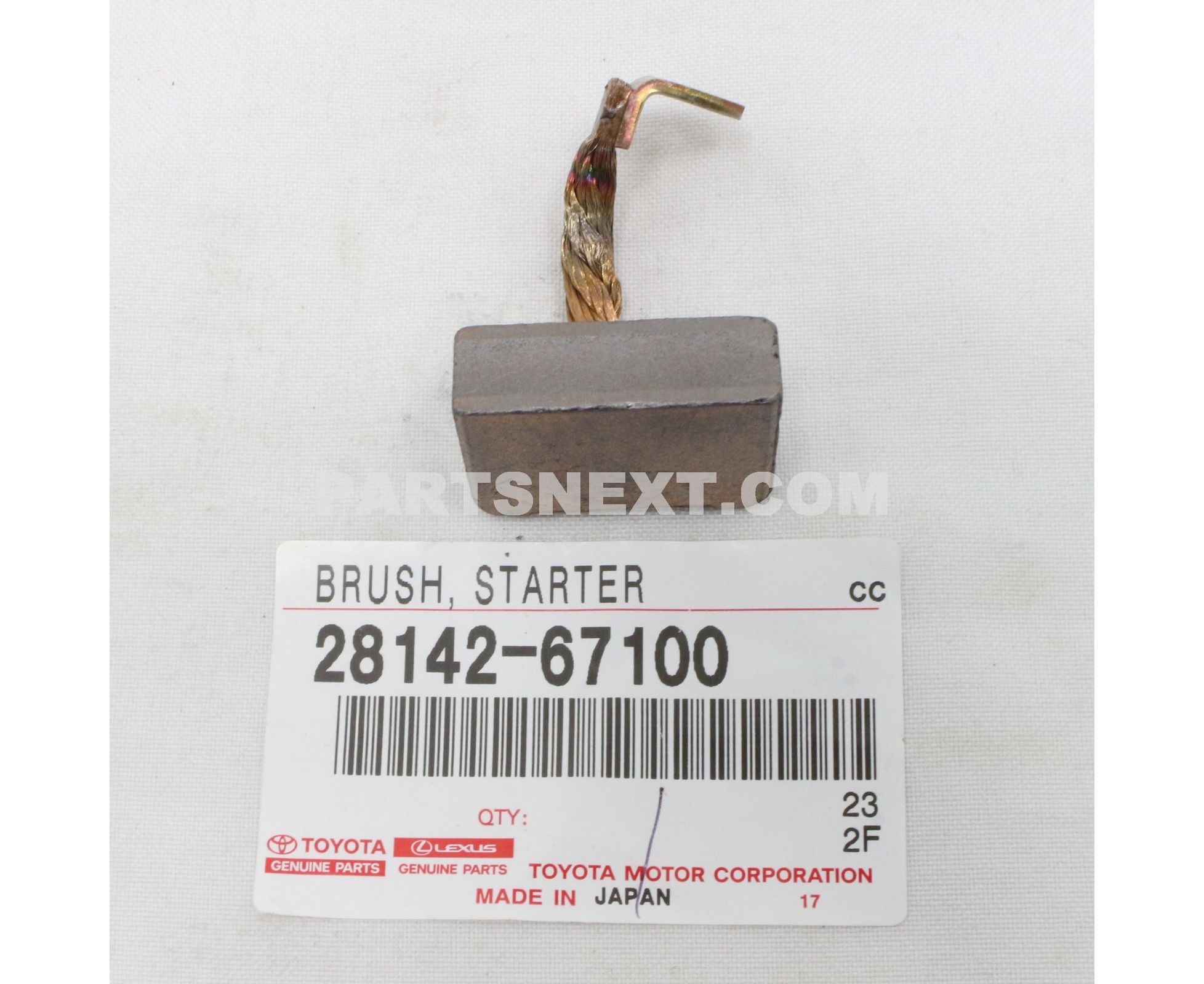 Toyota :: 28142-67100 BRUSH, STARTER