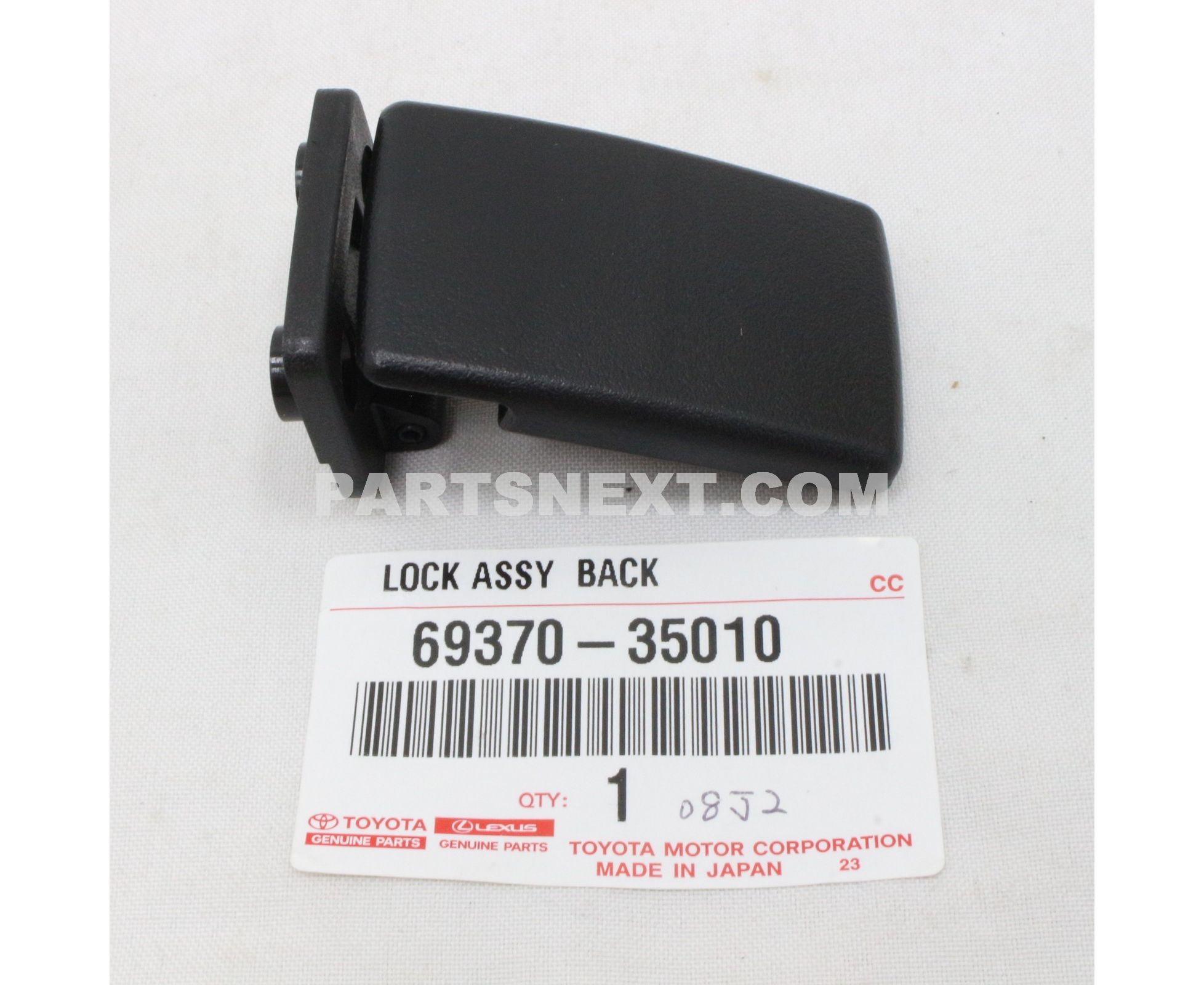 Toyota :: 69370-35010 LOCK ASSY, BACK WINDOW