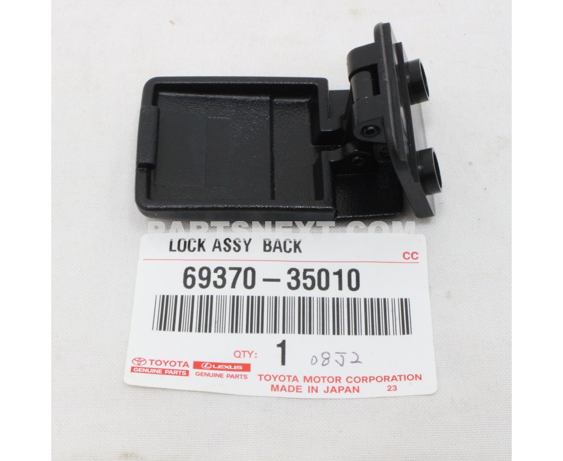 Toyota :: 69370-35010 LOCK ASSY, BACK WINDOW
