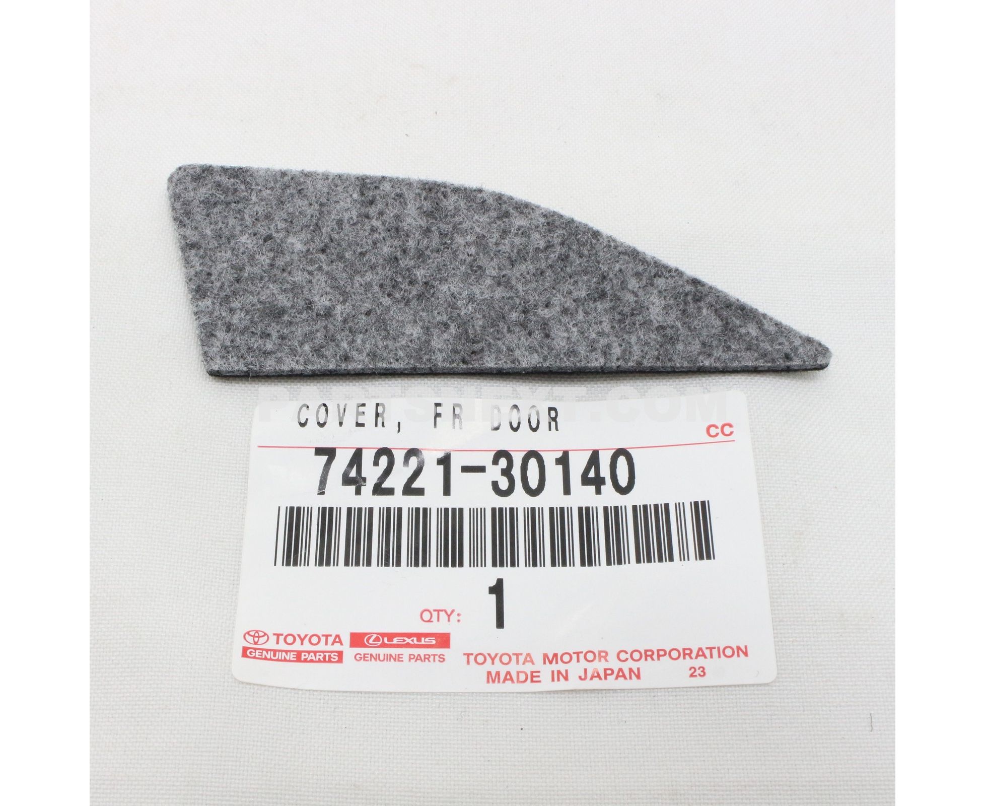 Toyota :: 74221-30140 COVER, FRONT DOOR HOLE