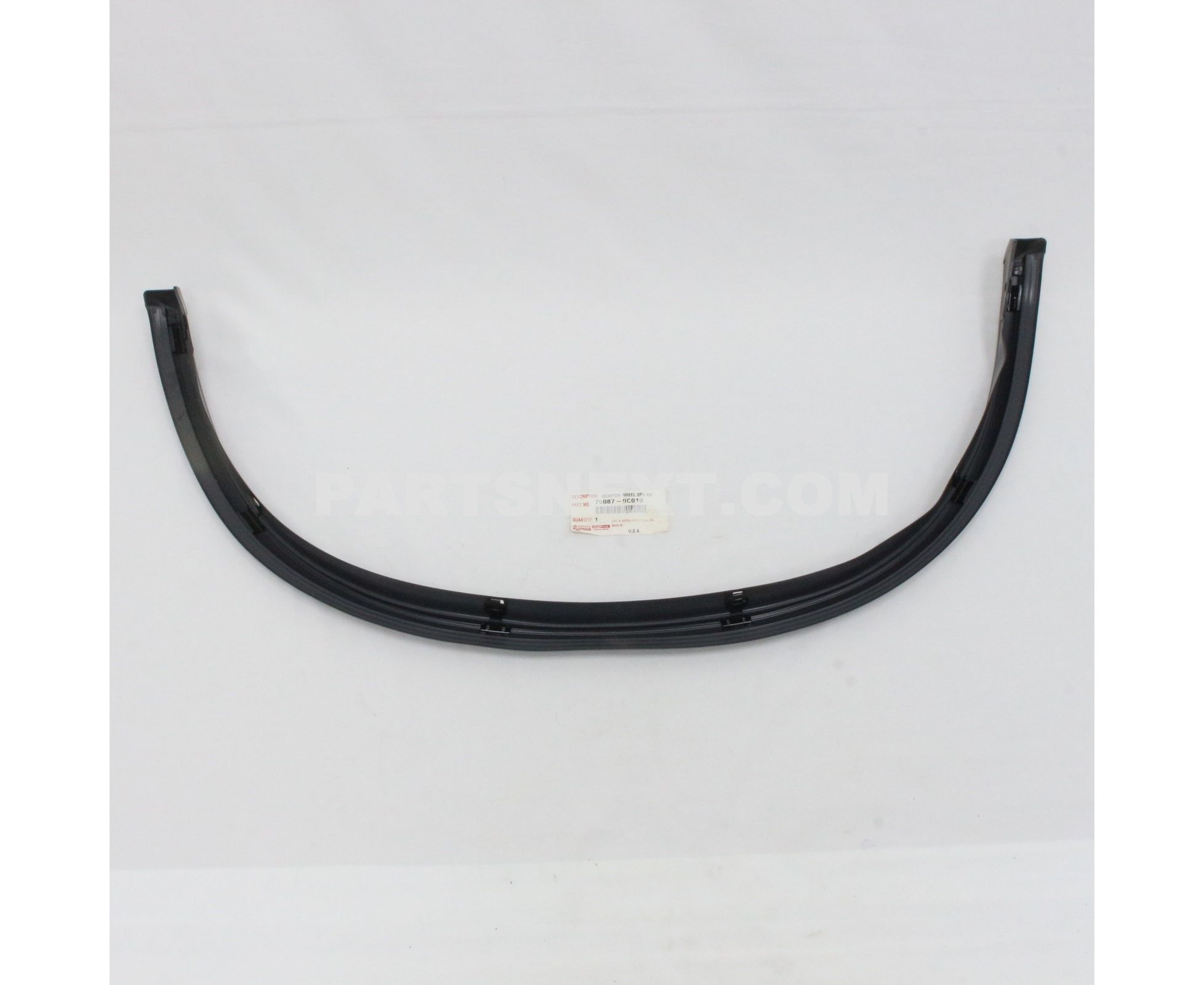 Toyota :: 75087-0C010 MOULDING, QUARTER PANEL WHEEL OPENING, RH