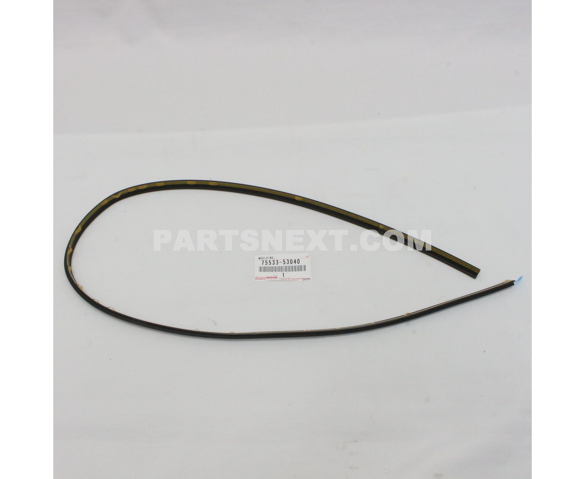 Toyota :: 75533-53040 MOULDING, WINDSHIELD, OUTSIDE