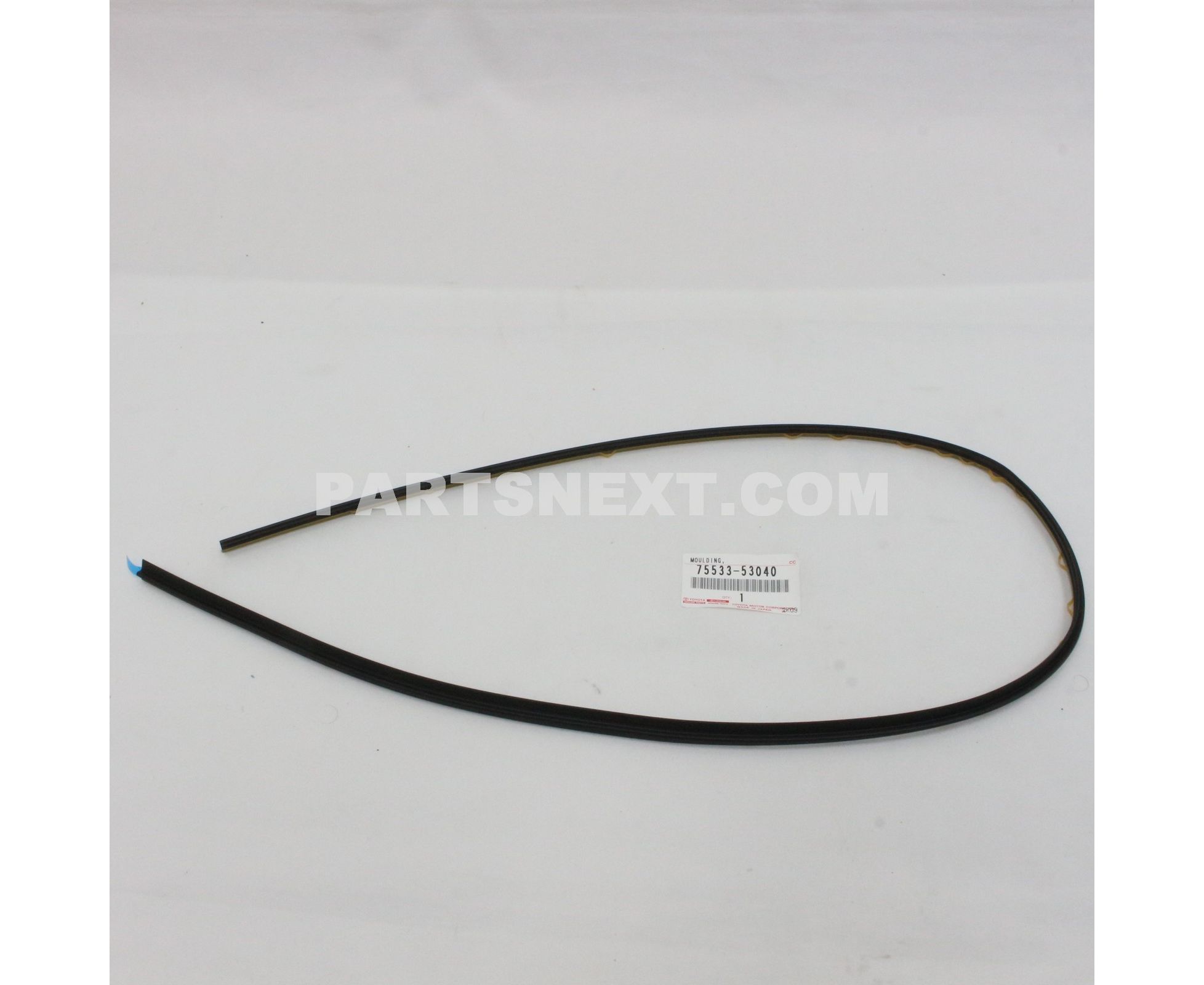 Toyota :: 75533-53040 MOULDING, WINDSHIELD, OUTSIDE