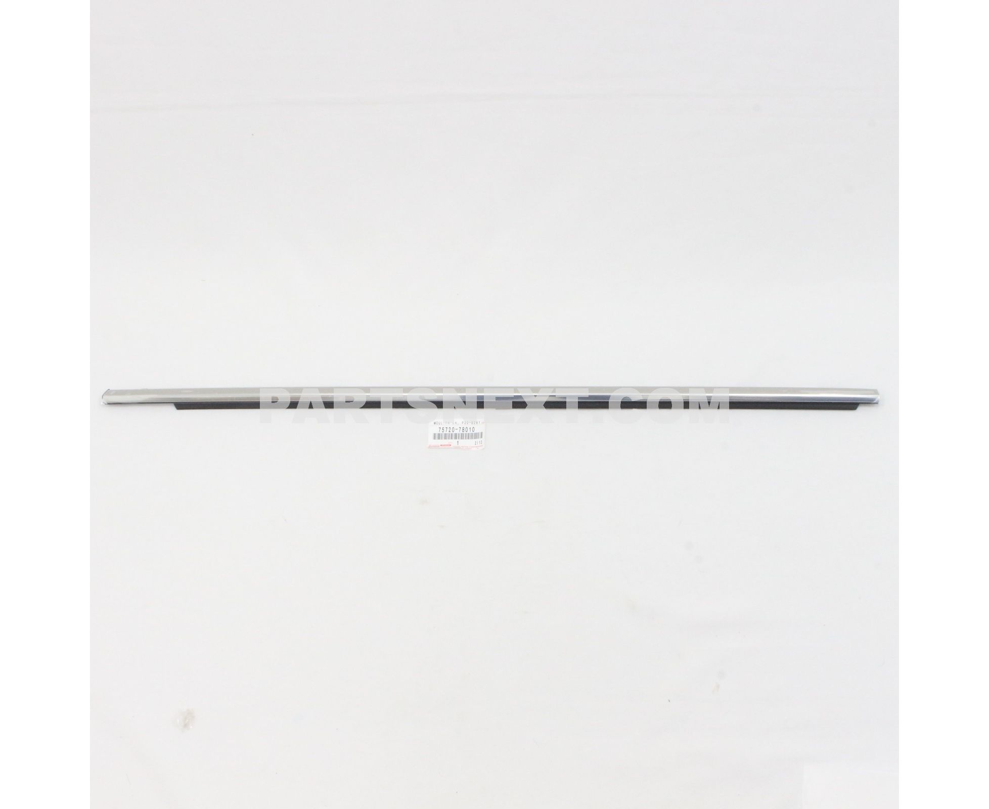 Toyota :: 75720-78010 MOULDING ASSY, FRONT DOOR BELT, LH