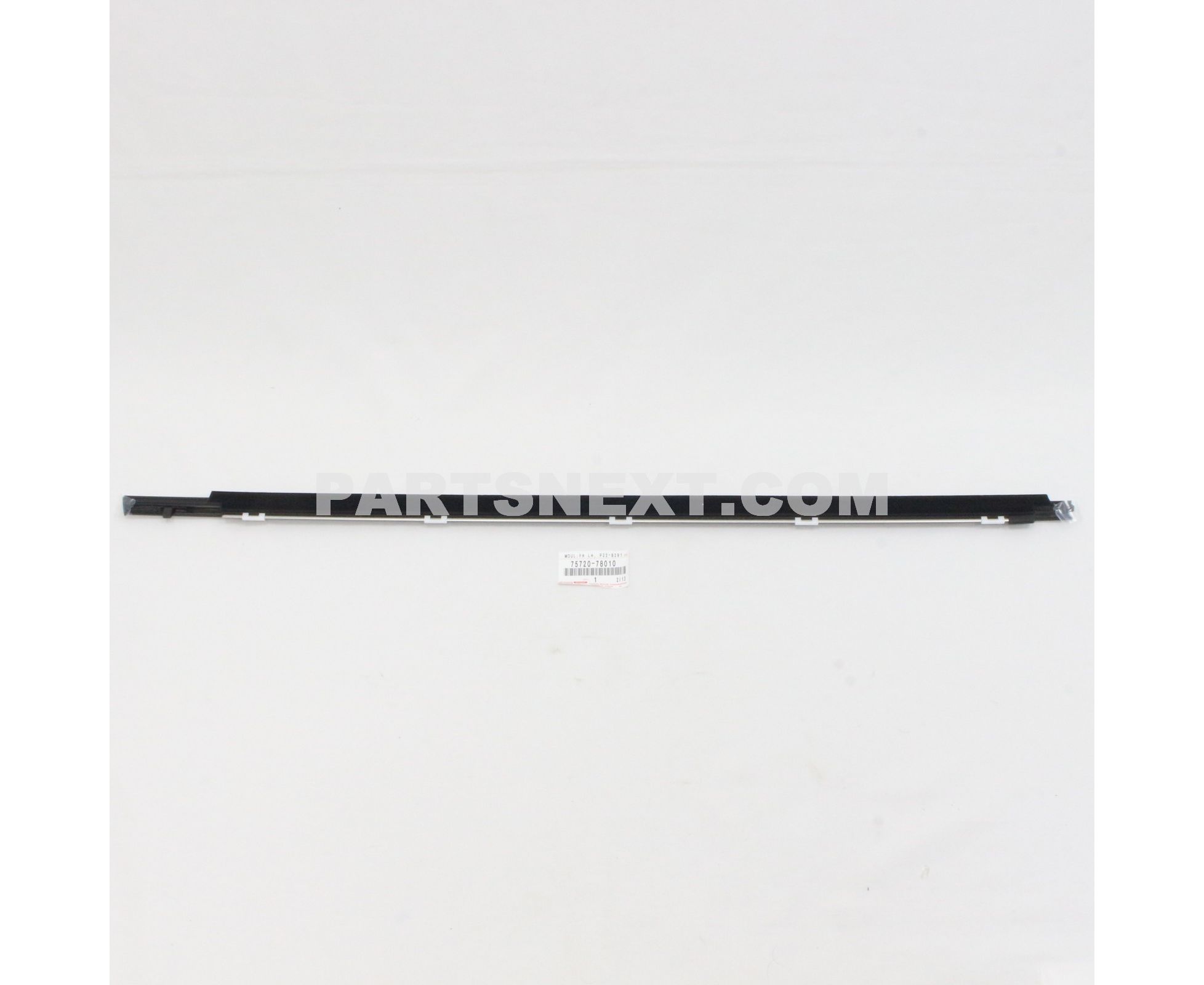 Toyota :: 75720-78010 MOULDING ASSY, FRONT DOOR BELT, LH