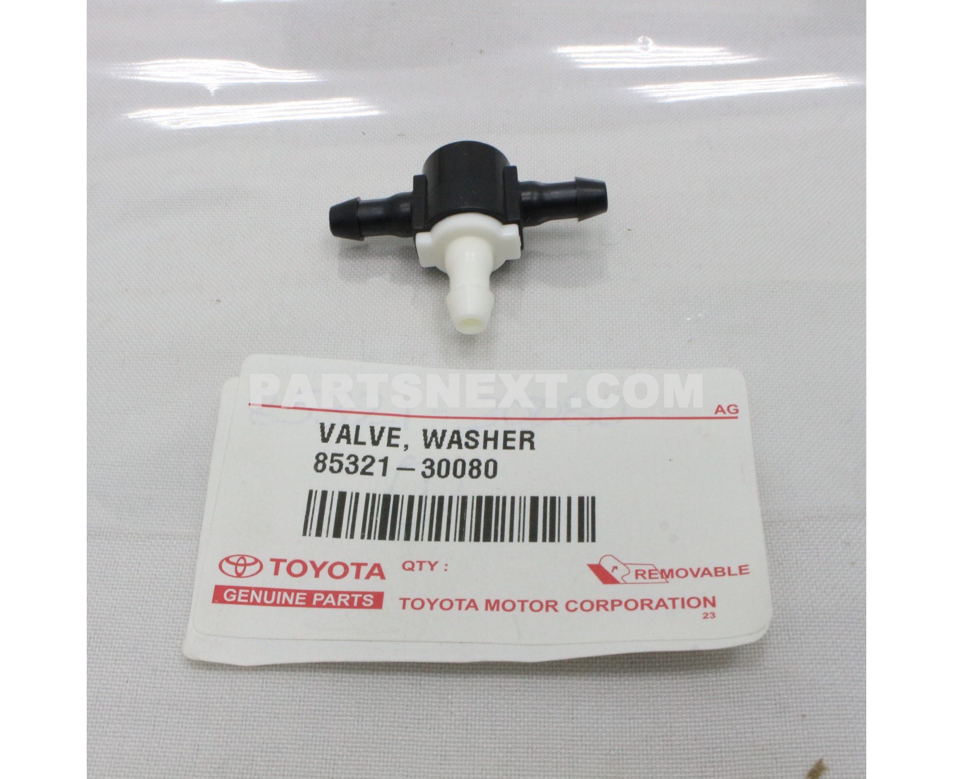 Toyota :: 85321-30080 VALVE SUB-ASSY, WASHER