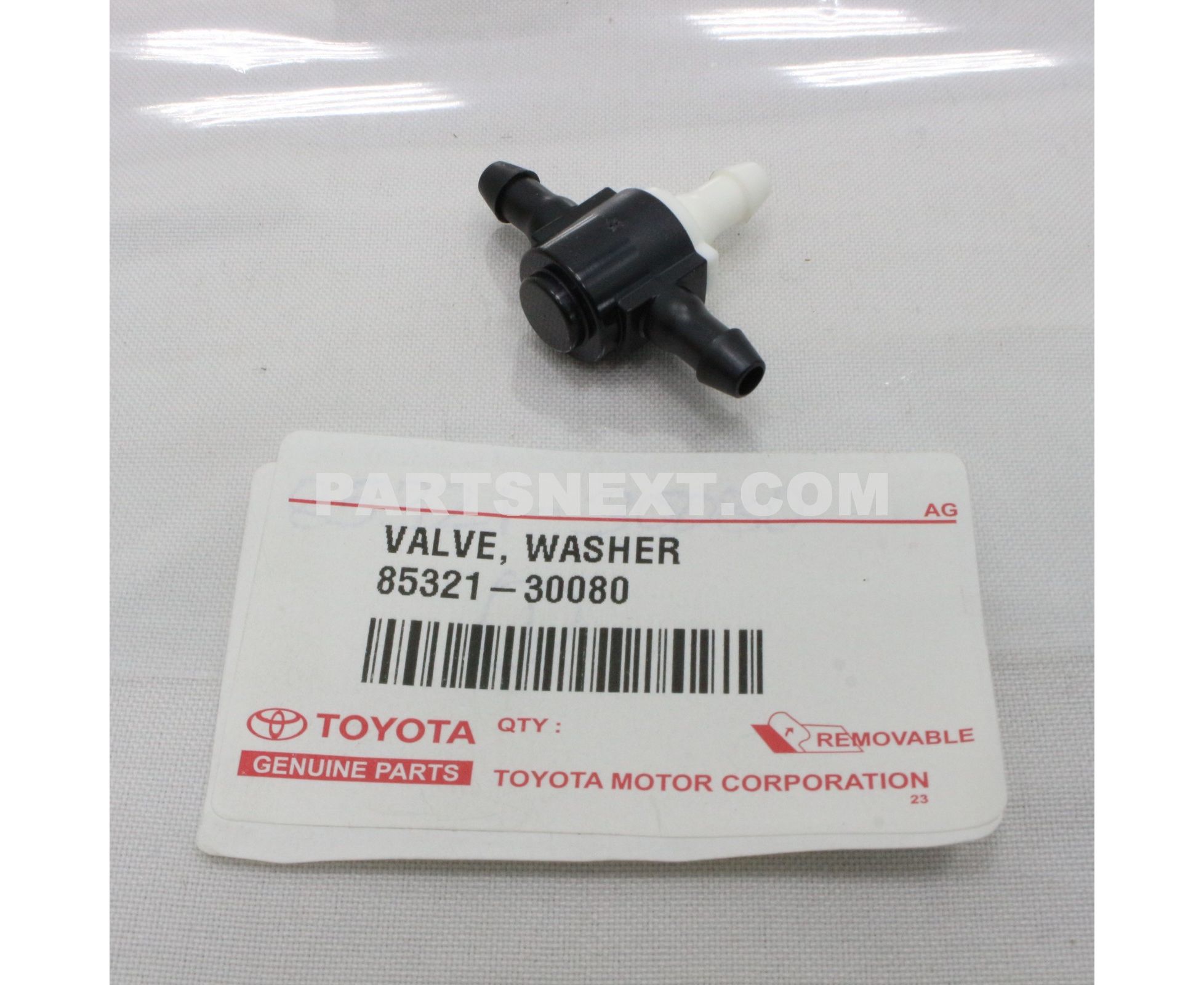Toyota :: 85321-30080 VALVE SUB-ASSY, WASHER