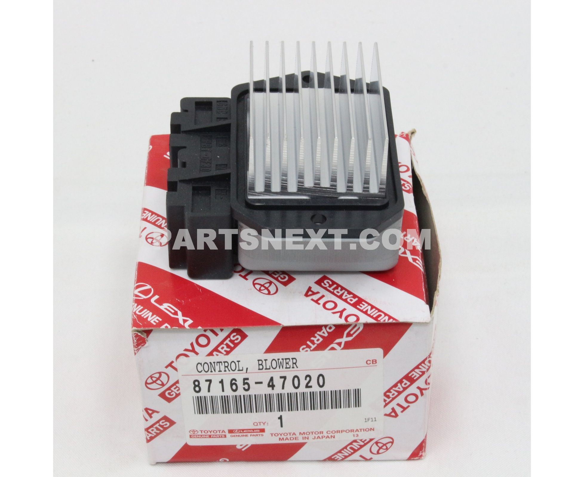 Toyota :: 87165-47020 CONTROL, BLOWER MOTOR