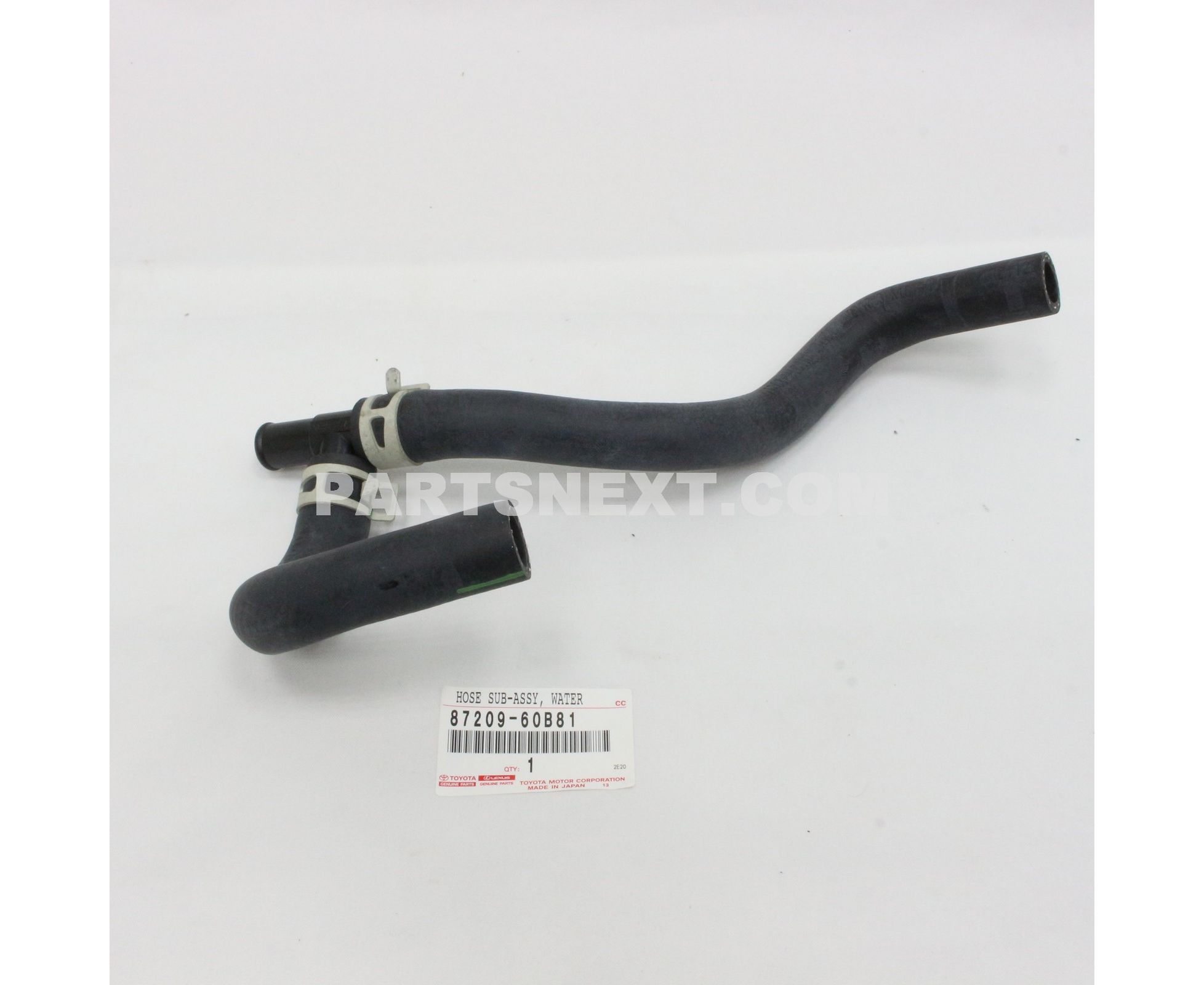 Toyota :: 87209-60B81 HOSE, HEATER WATER, INLET A