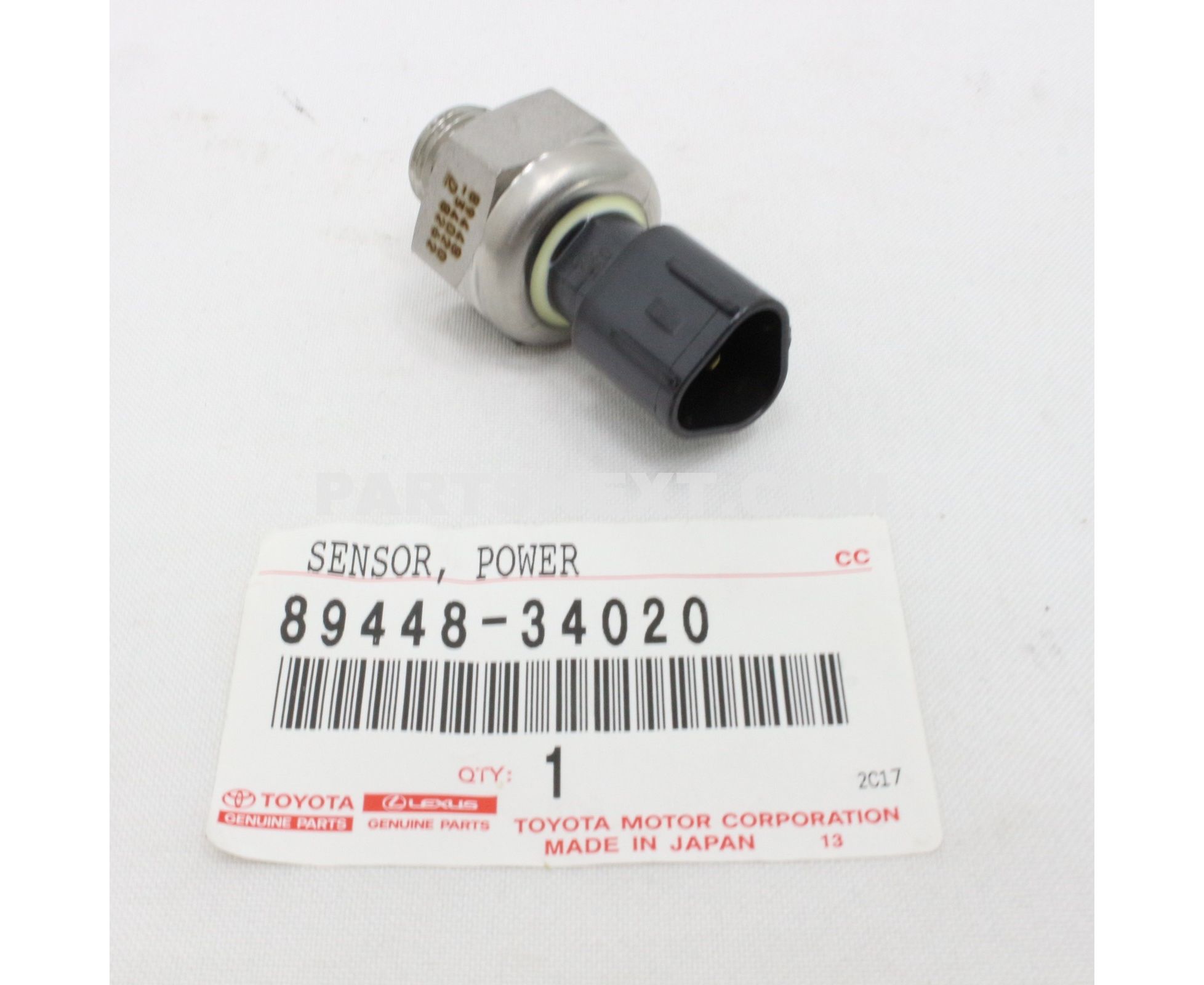Toyota :: 89448-34020 SENSOR, POWER STEERING OIL PRESSURE