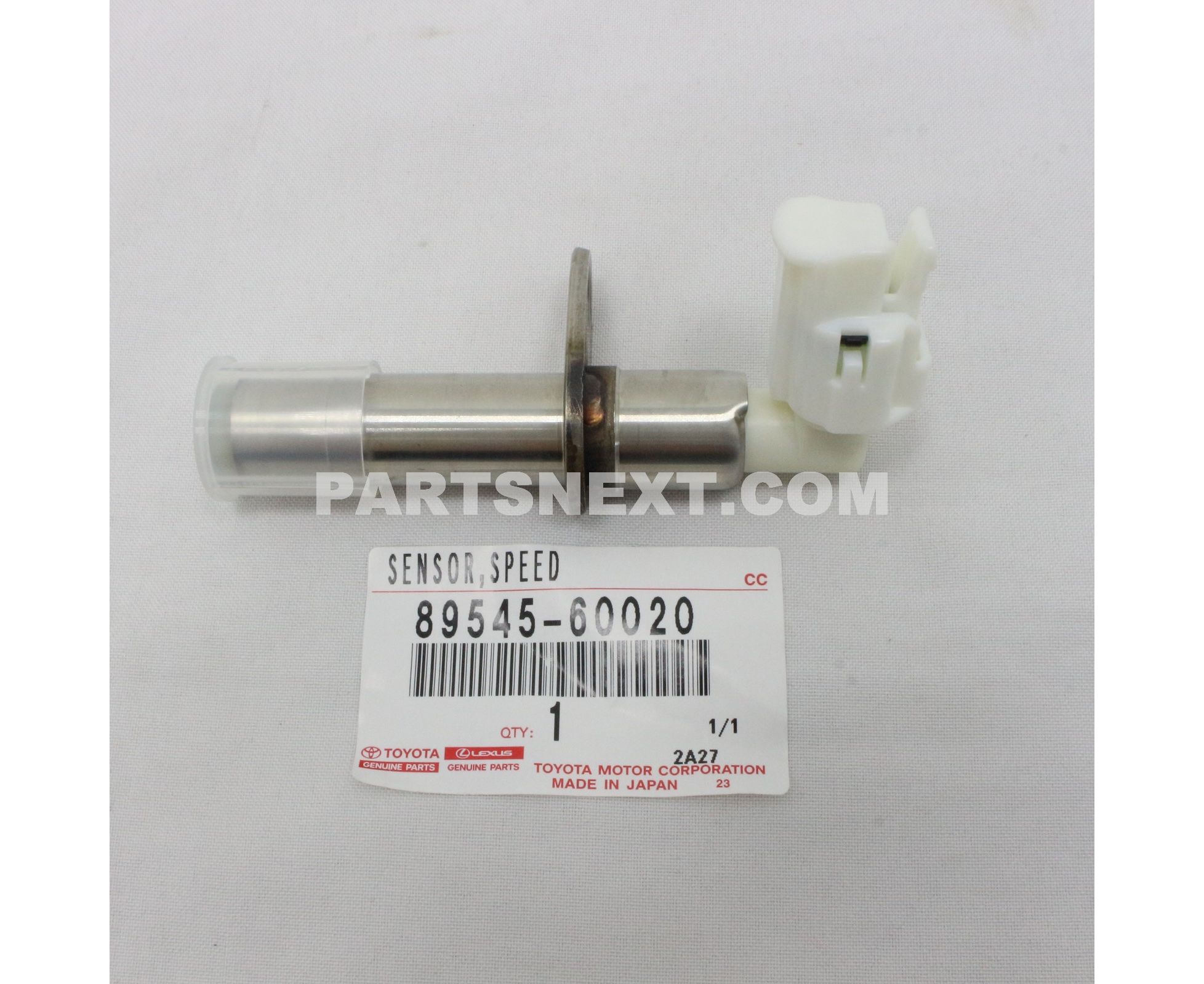 Toyota :: 89545-60020 SENSOR, SPEED, REAR RH