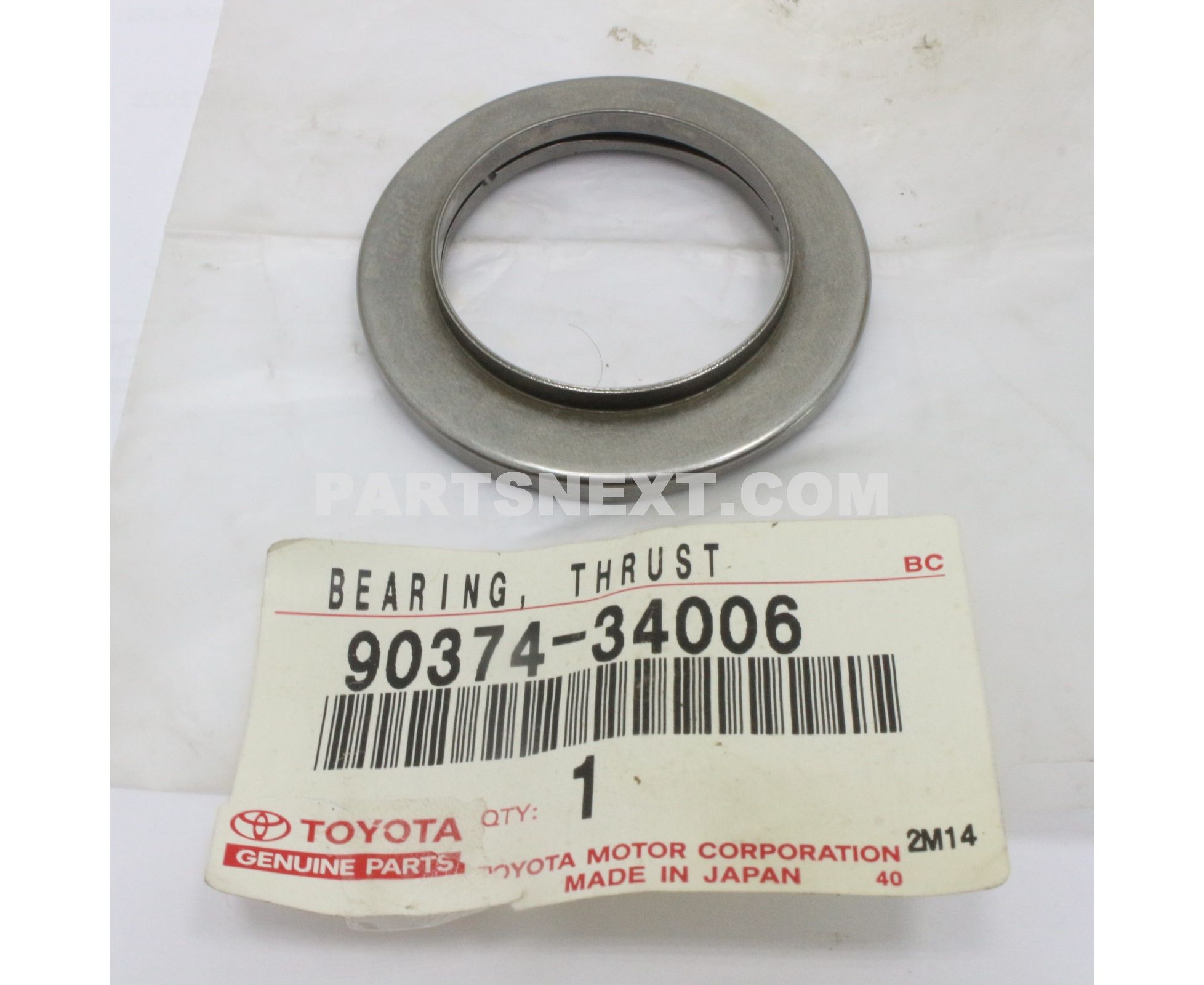 Toyota :: 90374-34006 BEARING, THRUST NEEDLE ROLLER (FOR INPUT SUN GEAR)